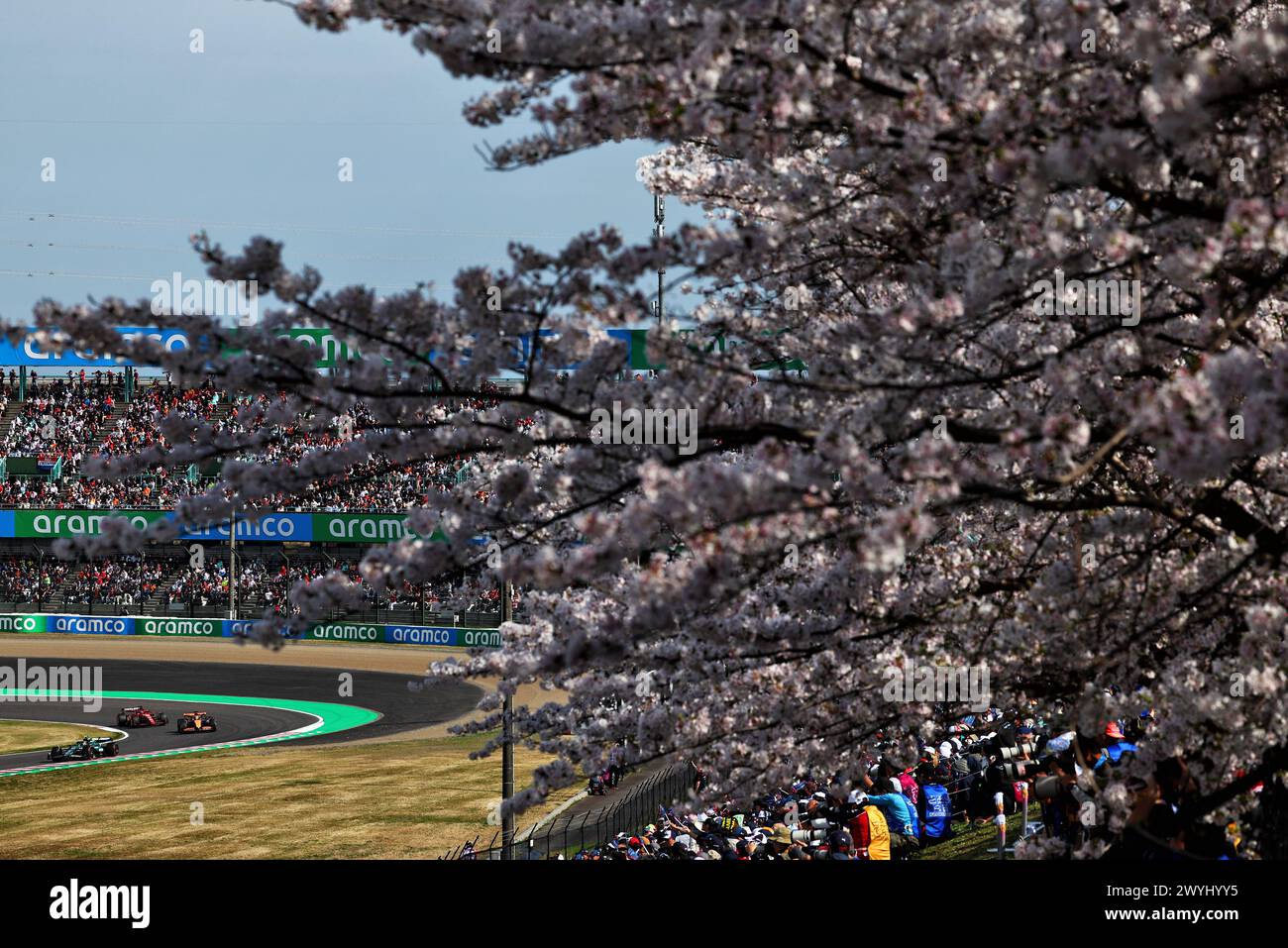 Suzuka, Japan. 07th Apr, 2024. Fernando Alonso (ESP) Aston Martin F1 ...