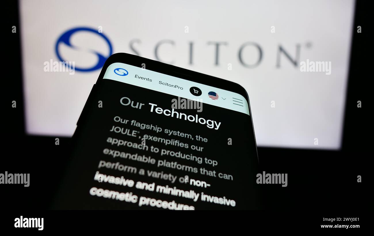 Sciton logo hi-res stock photography and images - Alamy