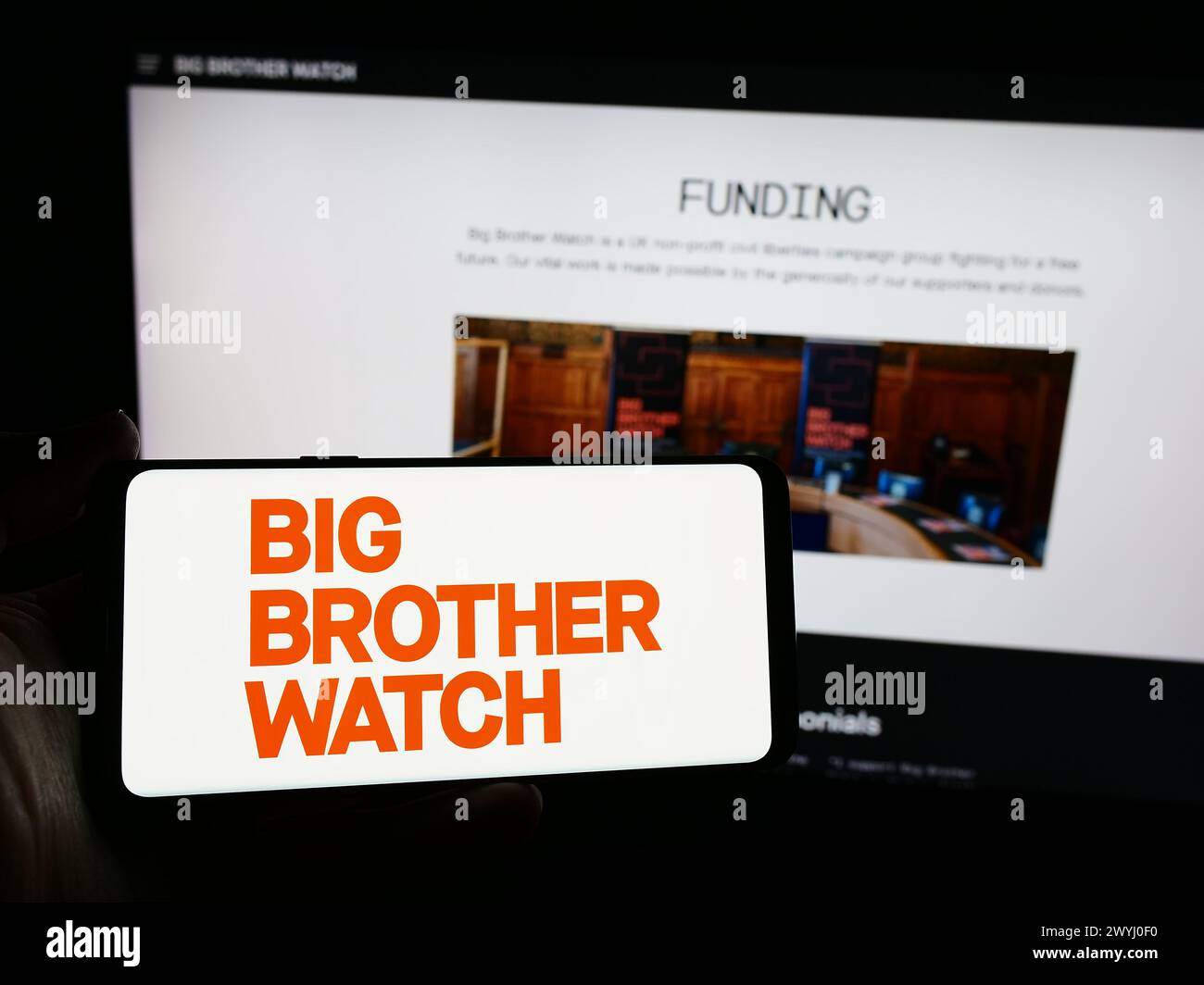 Big brother logo uk hi-res stock photography and images - Alamy