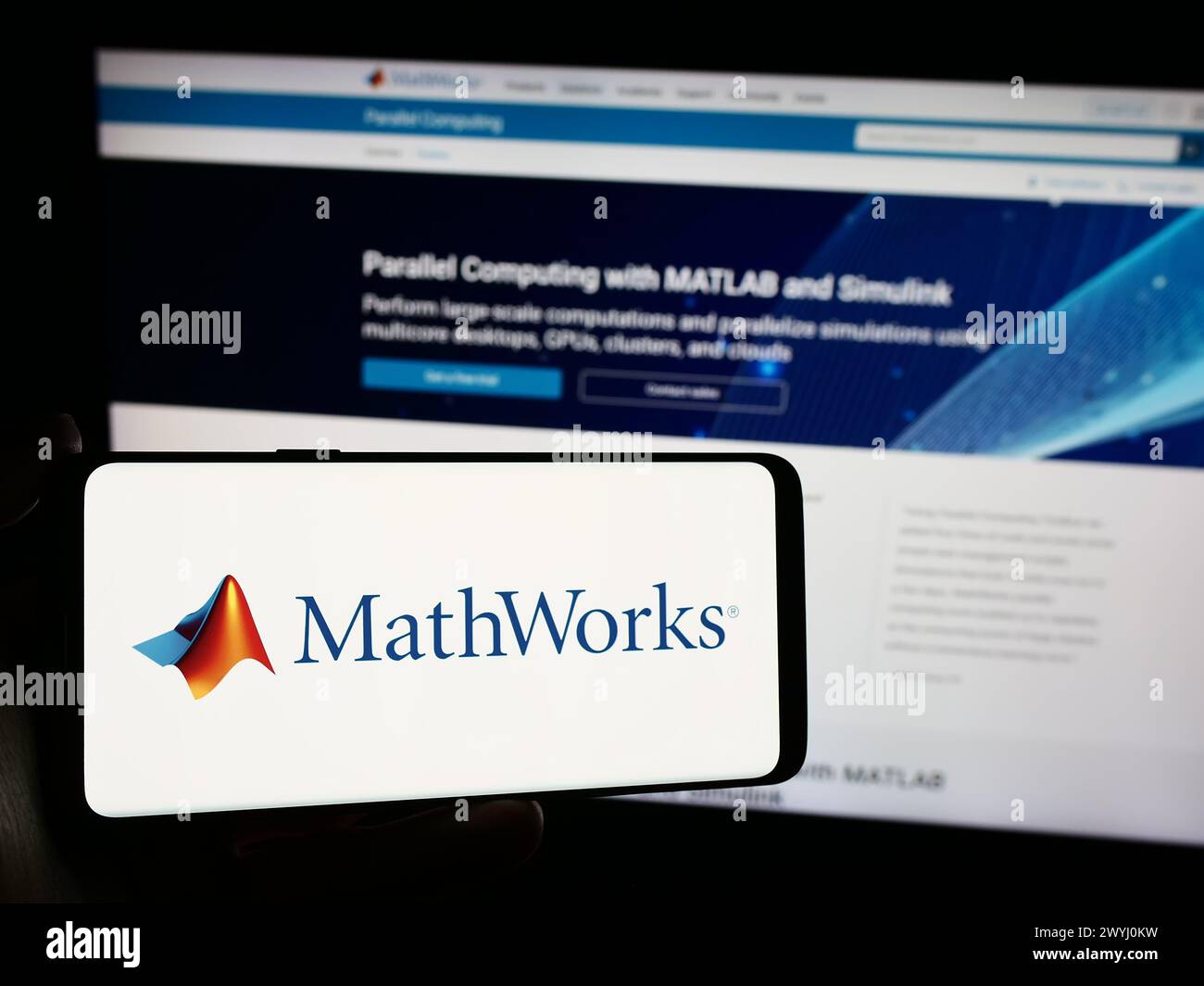 Mathworks logo hi-res stock photography and images - Alamy