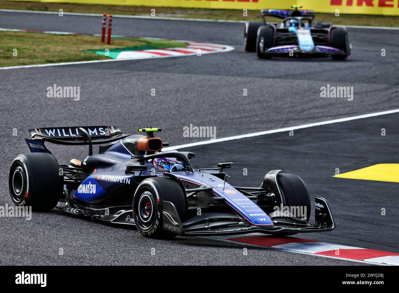 Suzuka, Japan. 07th Apr, 2024. Logan Sargeant (USA) Williams Racing FW46. Formula 1 World ...