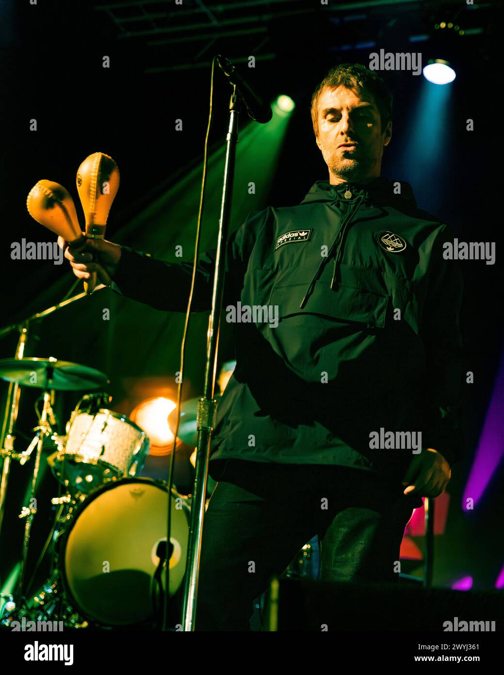 Milan, Italy. 06th Apr, 2024. English singer Liam Gallagher and ...