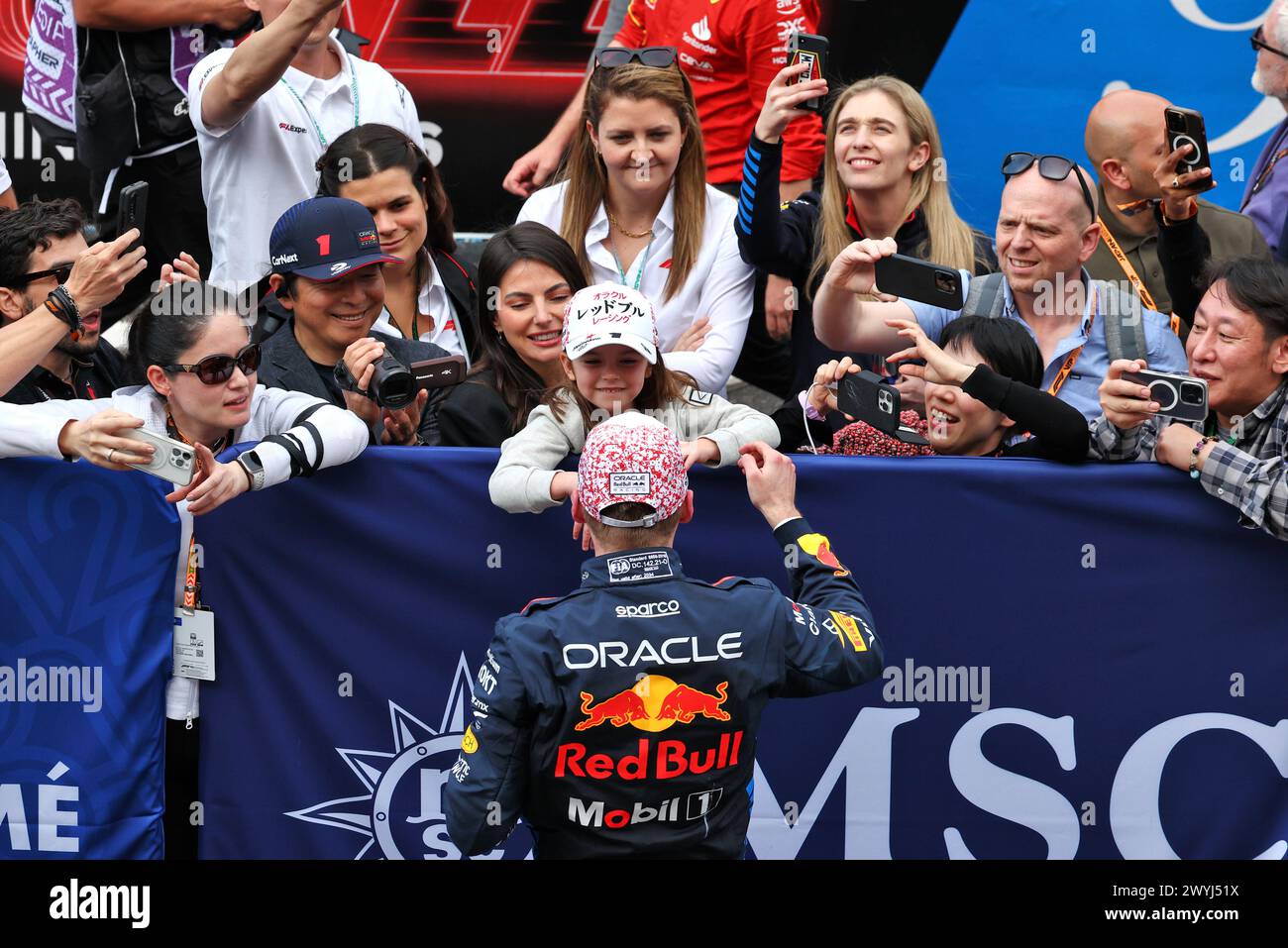 Suzuka, Japan. 07th Apr, 2024. Race winner Max Verstappen (NLD) Red ...