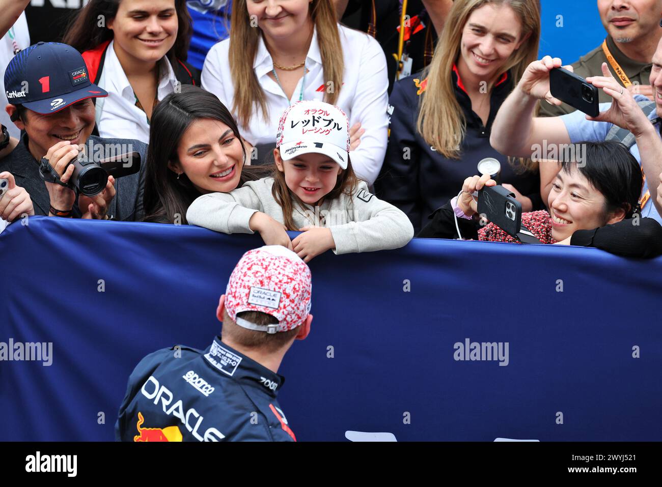 Suzuka, Japan. 07th Apr, 2024. Race winner Max Verstappen (NLD) Red ...