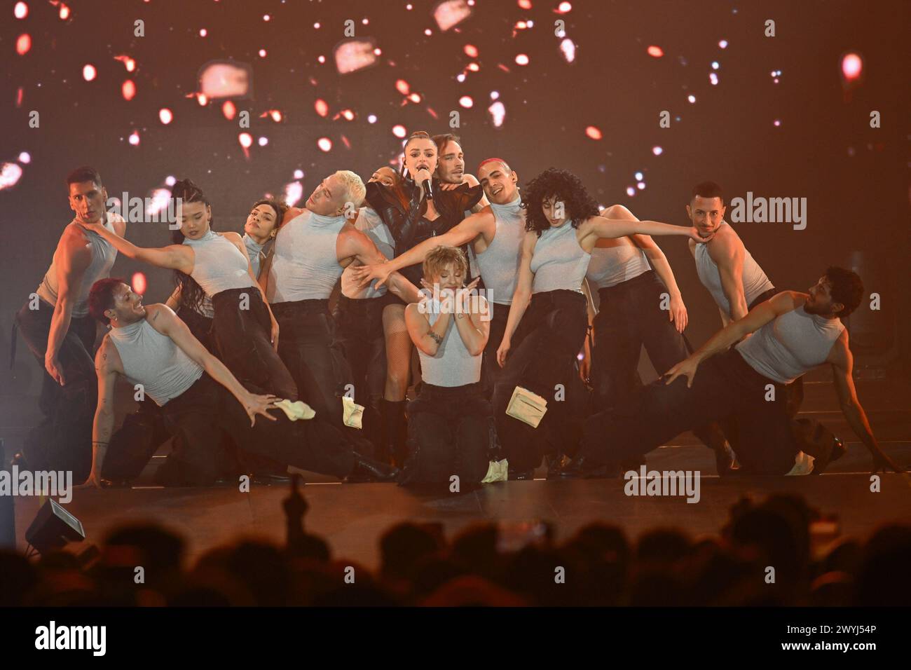Nelson Mandela Forum, Florence, Italy, April 06, 2024, Annalisa ...