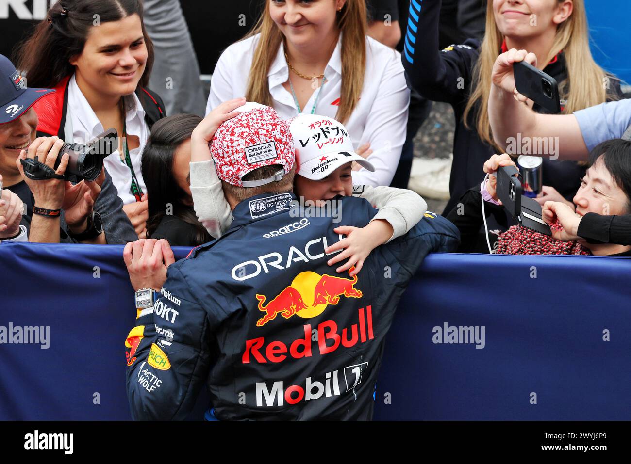 Suzuka, Japan. 07th Apr, 2024. Race winner Max Verstappen (NLD) Red ...