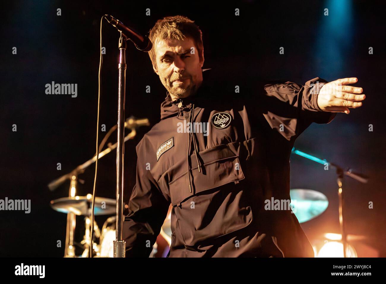 Milan, Italy. 06th Apr, 2024. The British musicians LIAM GALLAGHER and ...