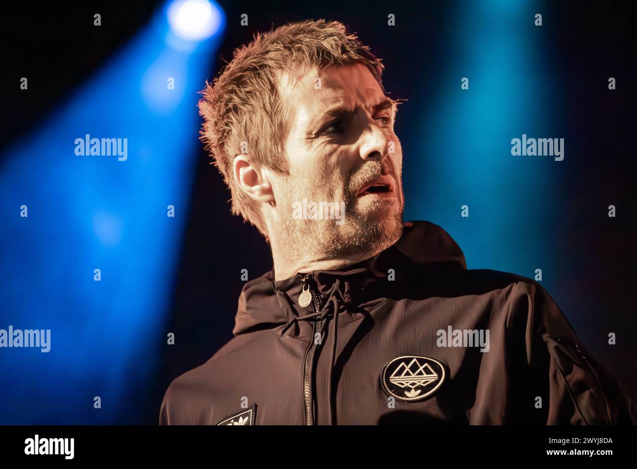 Milan, Italy. 06th Apr, 2024. The British musicians LIAM GALLAGHER and ...