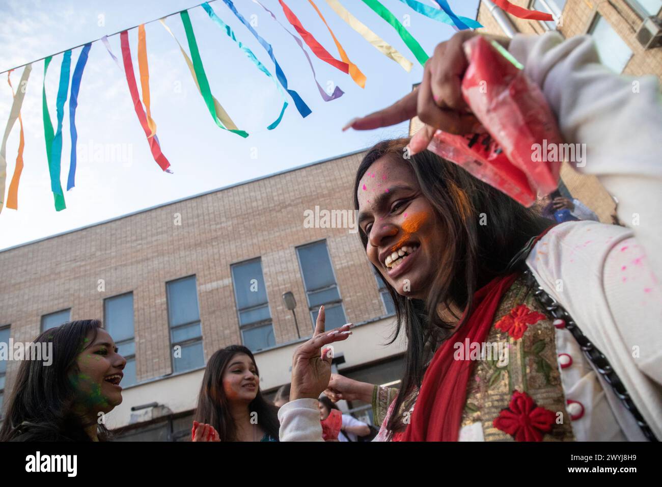 Asian holi festival 2024 hi-res stock photography and images - Alamy