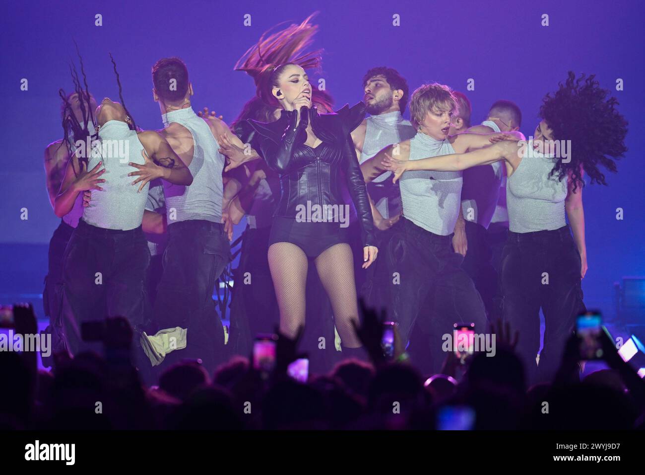 Nelson Mandela Forum, Florence, Italy, April 06, 2024, Annalisa ...