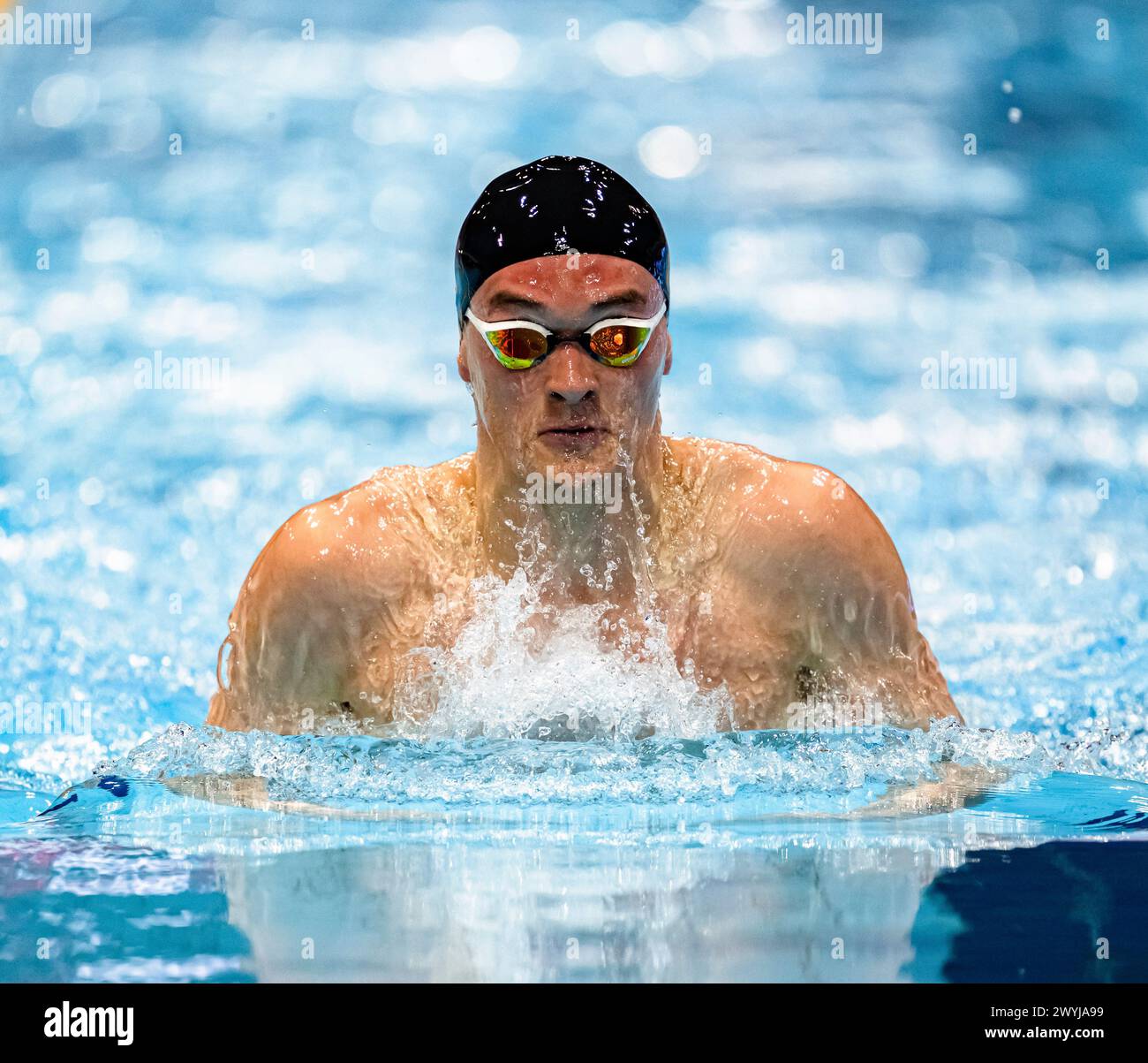 LONDON, UNITED KINGDOM. 06 April, 2024. James Wiley competes in Men’s ...