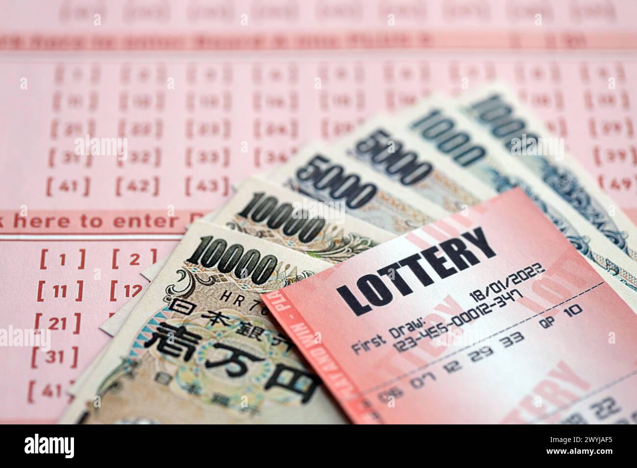 Japan red check table hi-res stock photography and images - Alamy