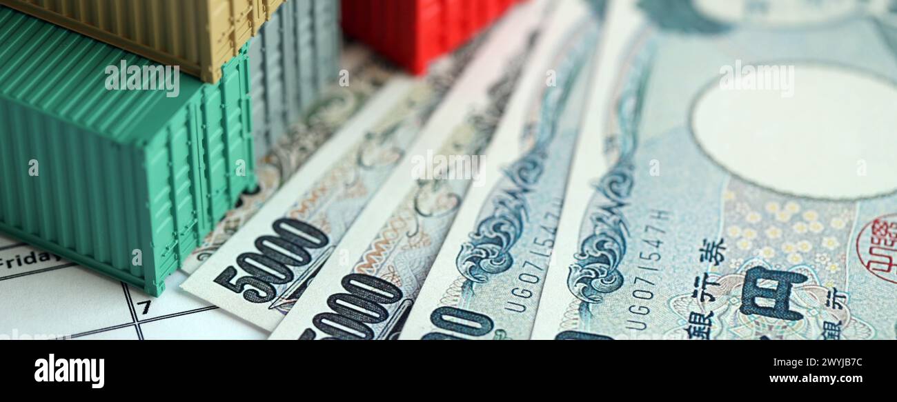 Global business container cargo ship in import export business logistic ...