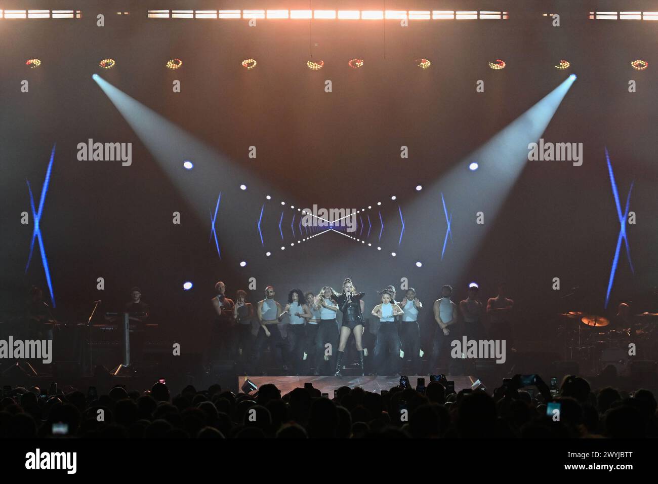 Nelson Mandela Forum, Florence, Italy, April 06, 2024, Annalisa ...