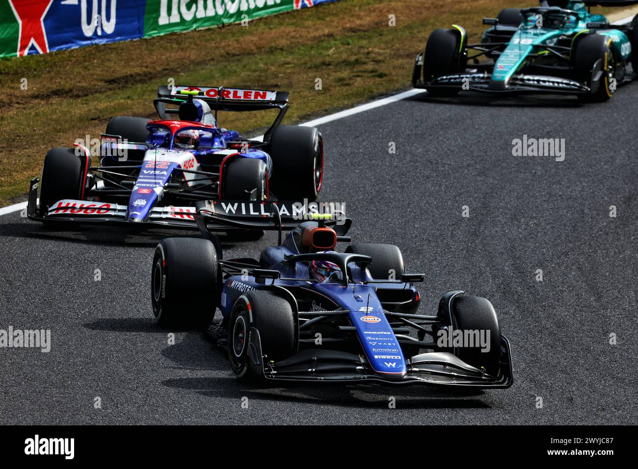 Suzuka, Japan. 07th Apr, 2024. Logan Sargeant (USA) Williams Racing FW46. Formula 1 World ...