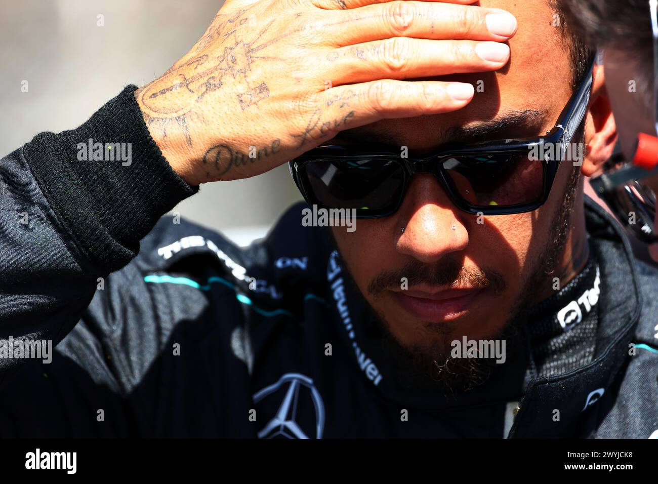 Lewis hamilton grid f1 2024 hi-res stock photography and images - Alamy
