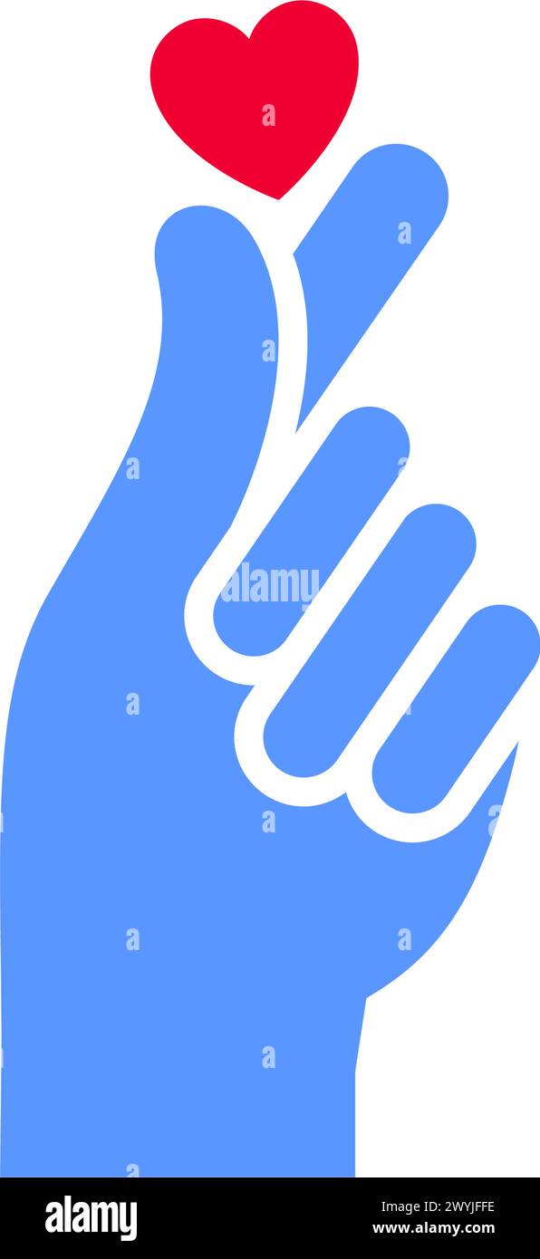 Love pop korean symbol Stock Vector Images - Alamy