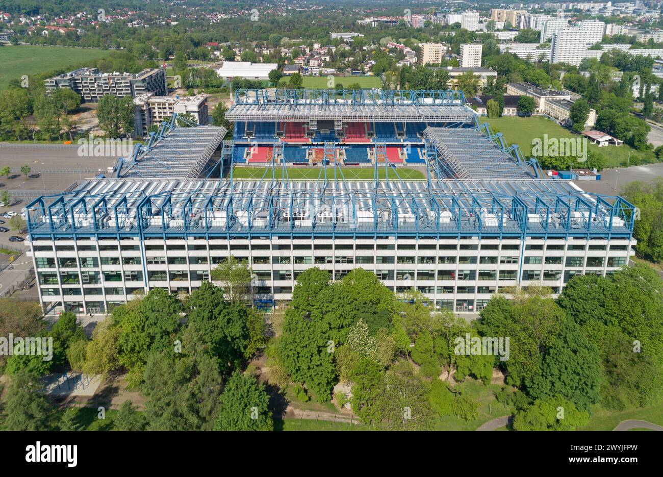 Krakow municipal stadium hi-res stock photography and images - Alamy
