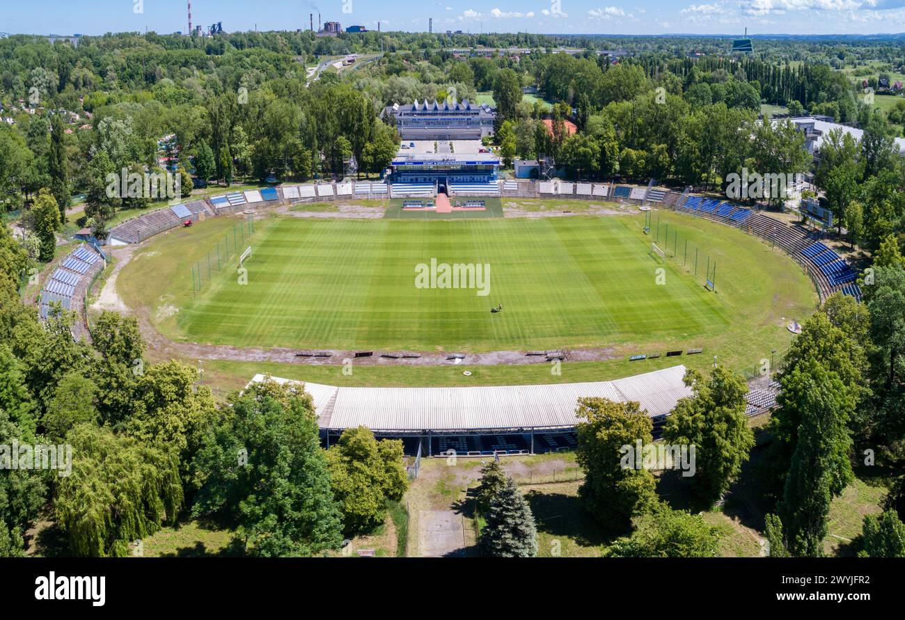 Hutnik krakow city stadium hi-res stock photography and images - Alamy