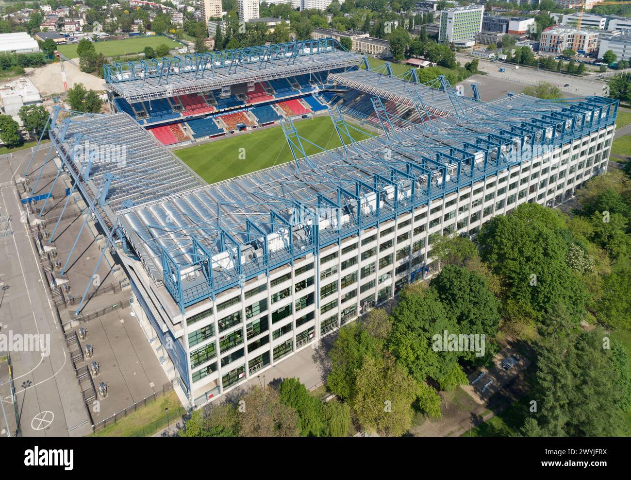 Krakow municipal stadium hi-res stock photography and images - Alamy