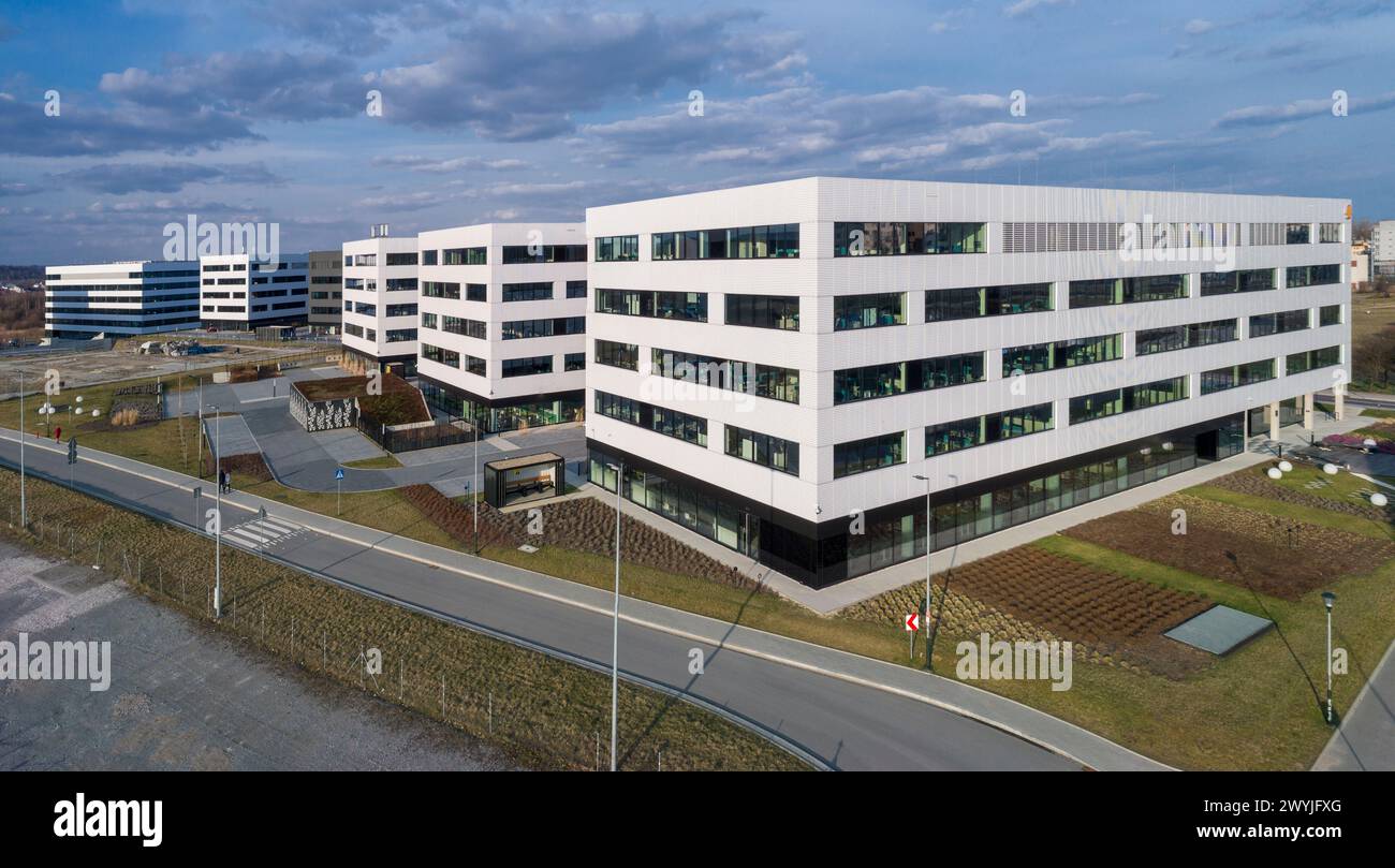 Cracow office building hi-res stock photography and images - Alamy