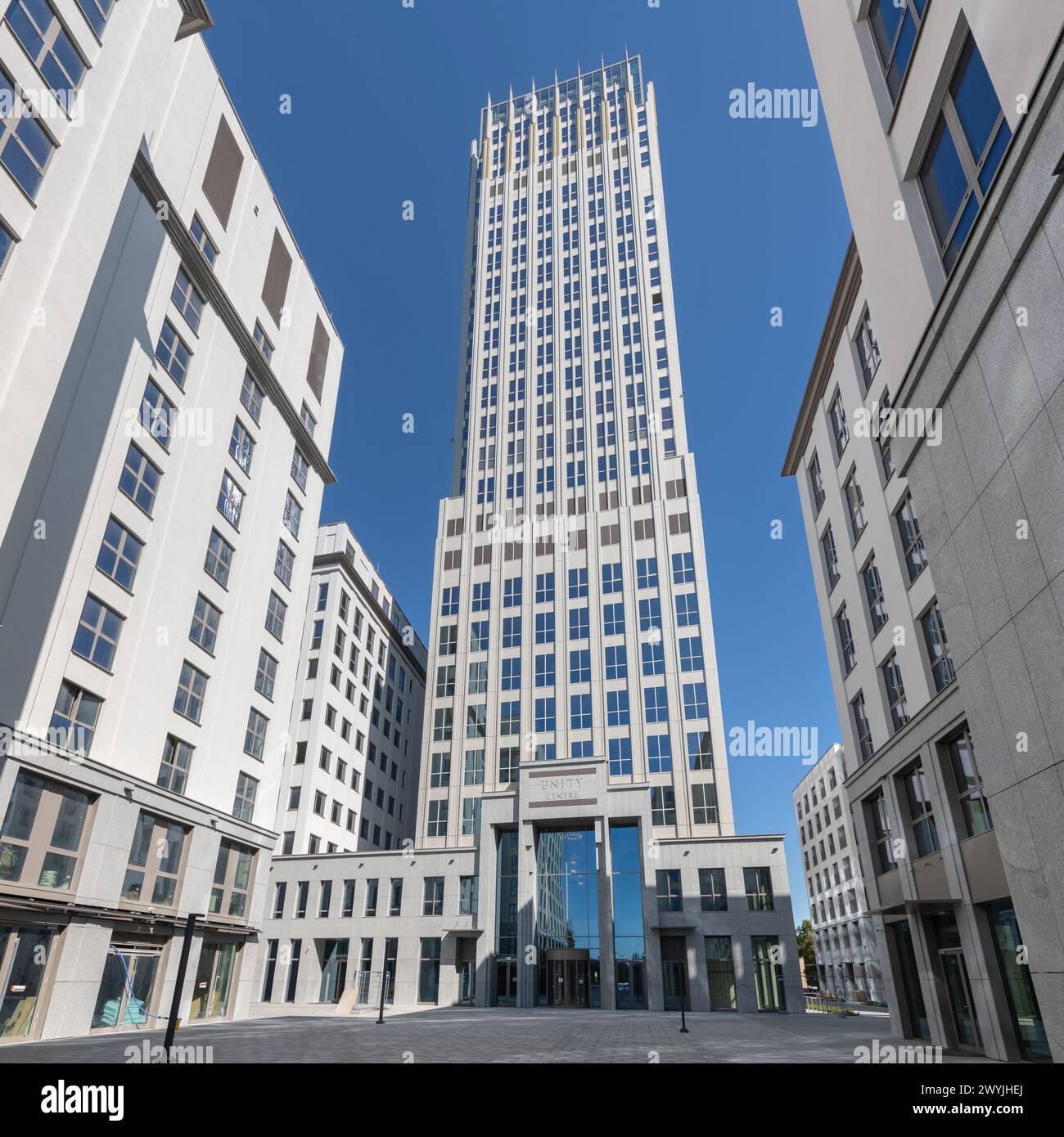Unity Centre, Unity Tower, Krakow, Poland Stock Photo - Alamy