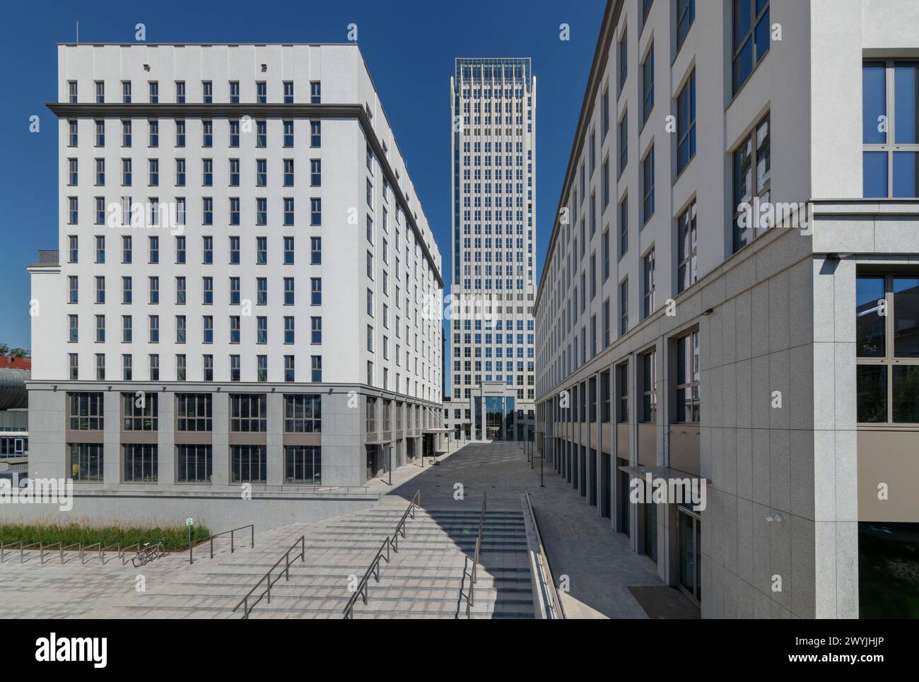 Unity Centre, Unity Tower, Krakow, Poland Stock Photo - Alamy
