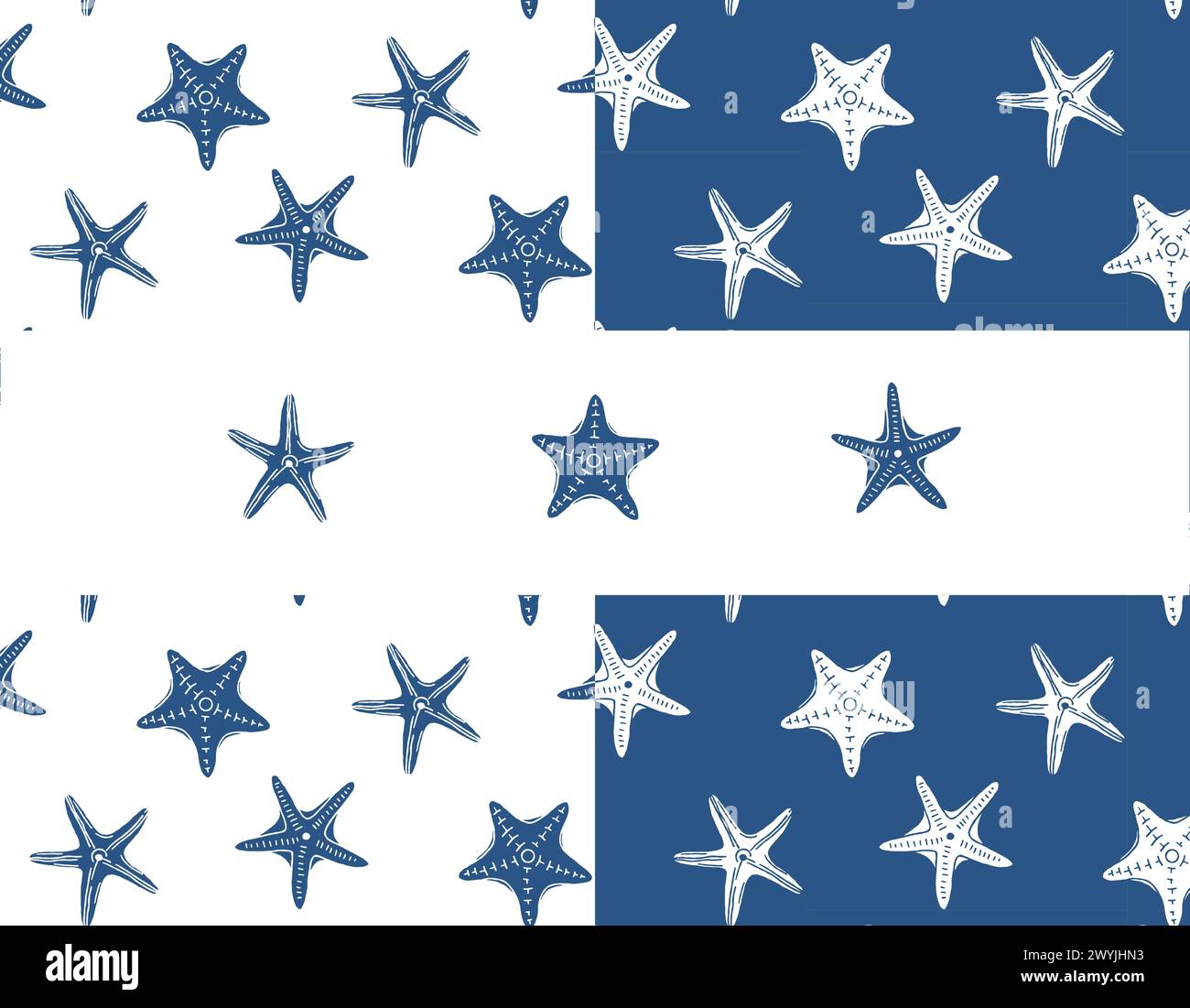 Stars pattern vintage engraving hi-res stock photography and images - Alamy