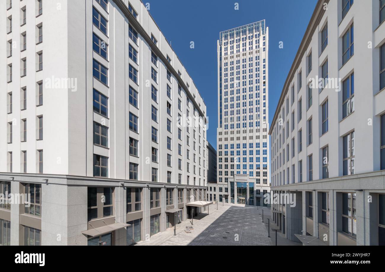 Unity Centre, Unity Tower, Krakow, Poland Stock Photo - Alamy