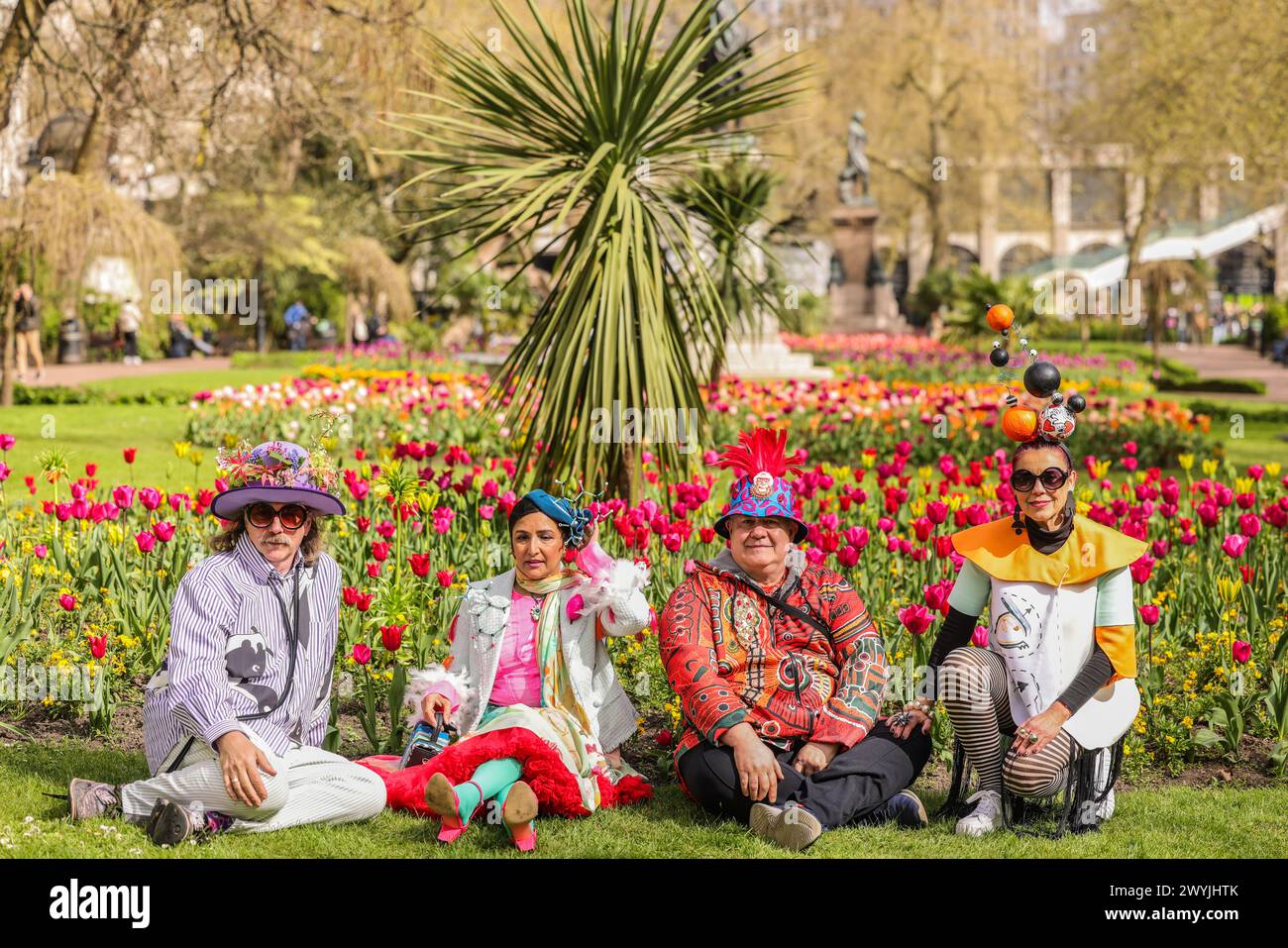 London Eye, UK. 7th Apr, 2024. This year marks the 10th anniversary of ...