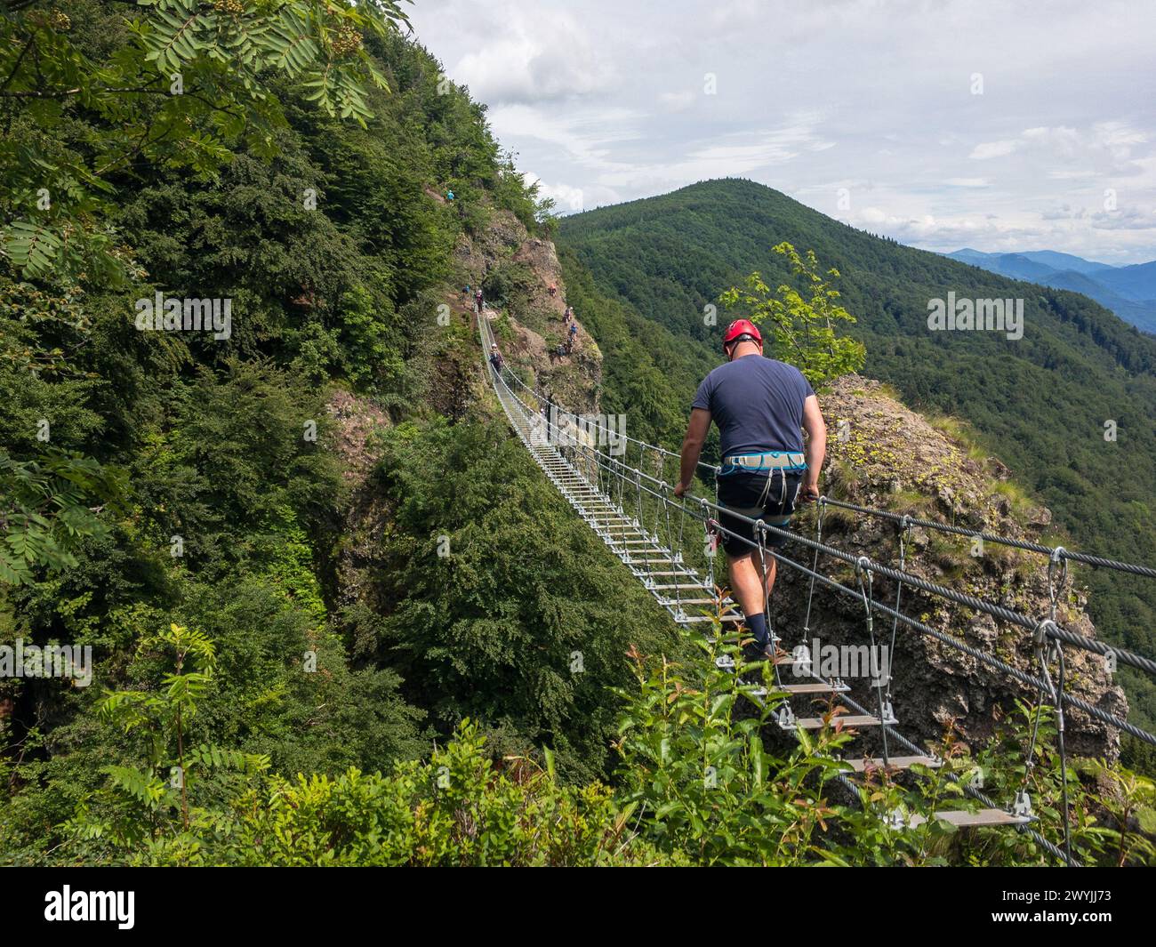 Via ferrata na sklake hi-res stock photography and images - Alamy