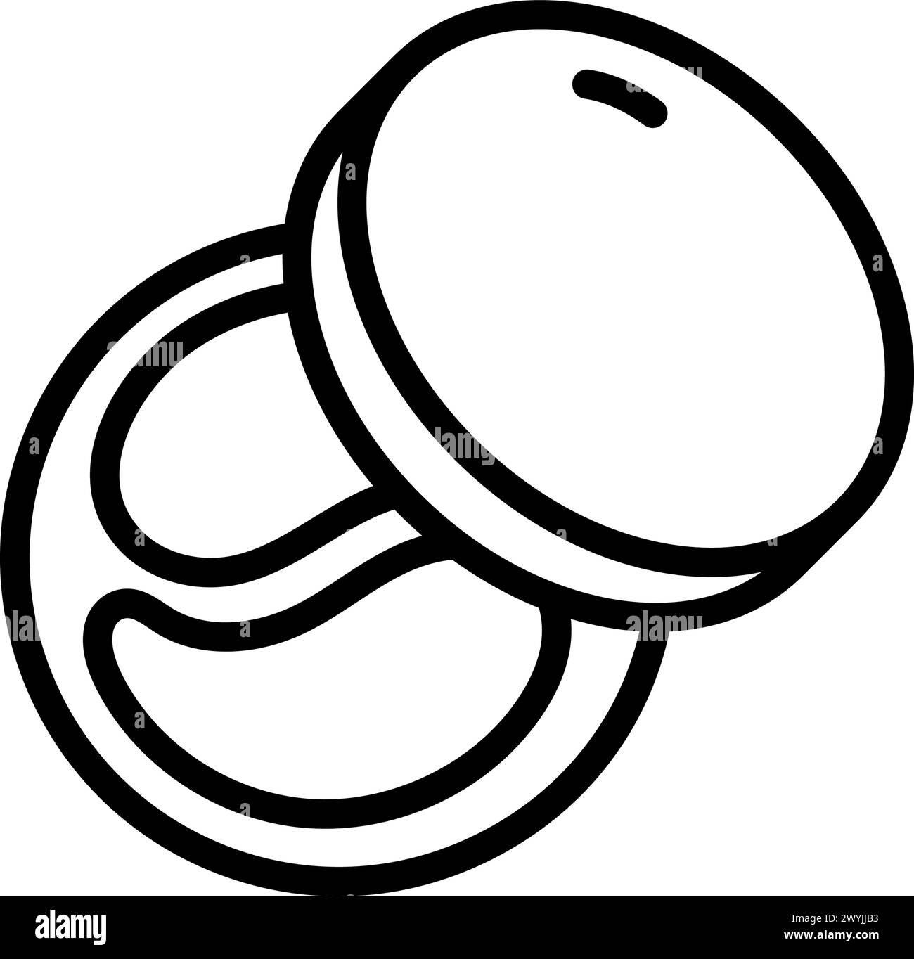 Eye gel patches line icon. Linear logo for cosmetics. Simple ...