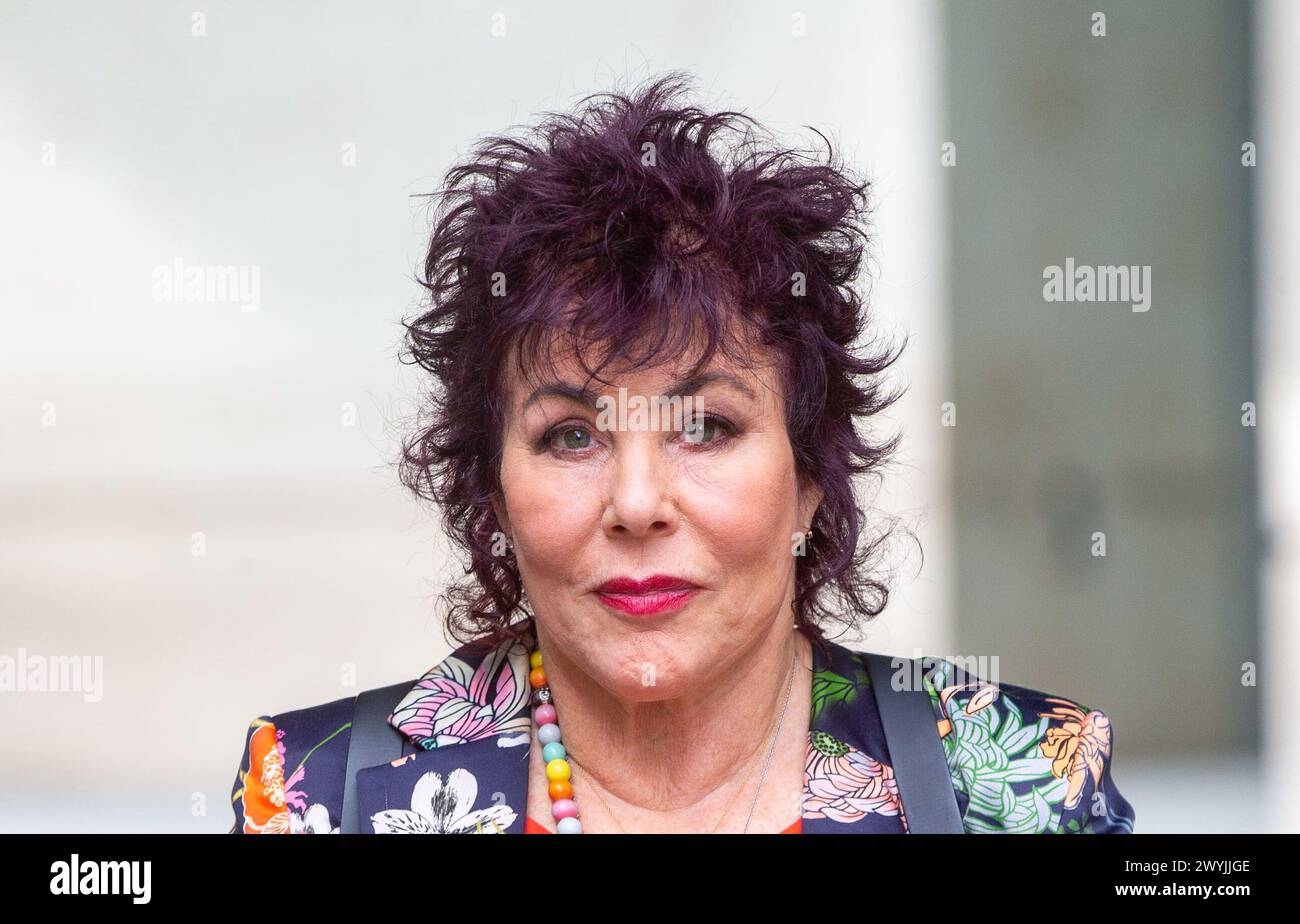 London, England, UK. 7th Apr, 2024. Actress and writer RUBY WAX is seen ...