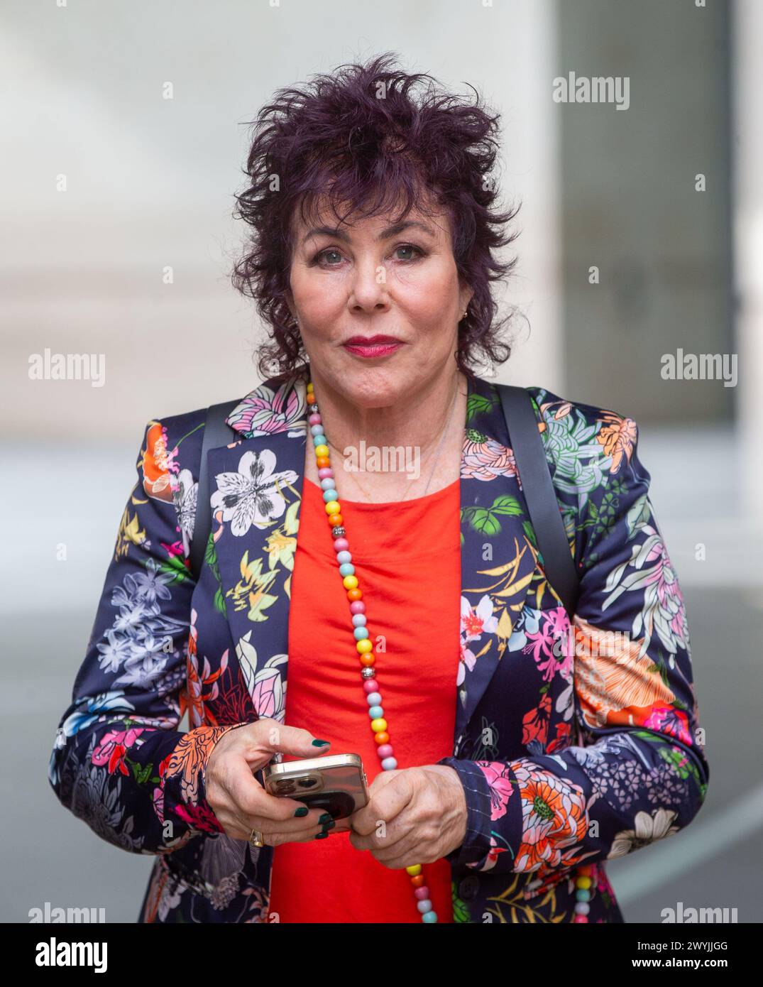 London, England, UK. 7th Apr, 2024. Actress and writer RUBY WAX is seen ...