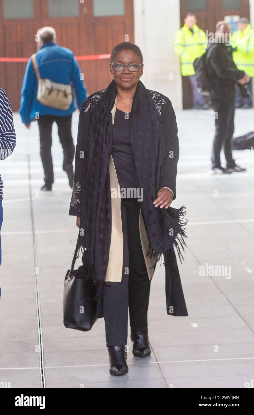 London, England, UK. 7th Apr, 2024. Baroness VALERIE AMOS is seen ...
