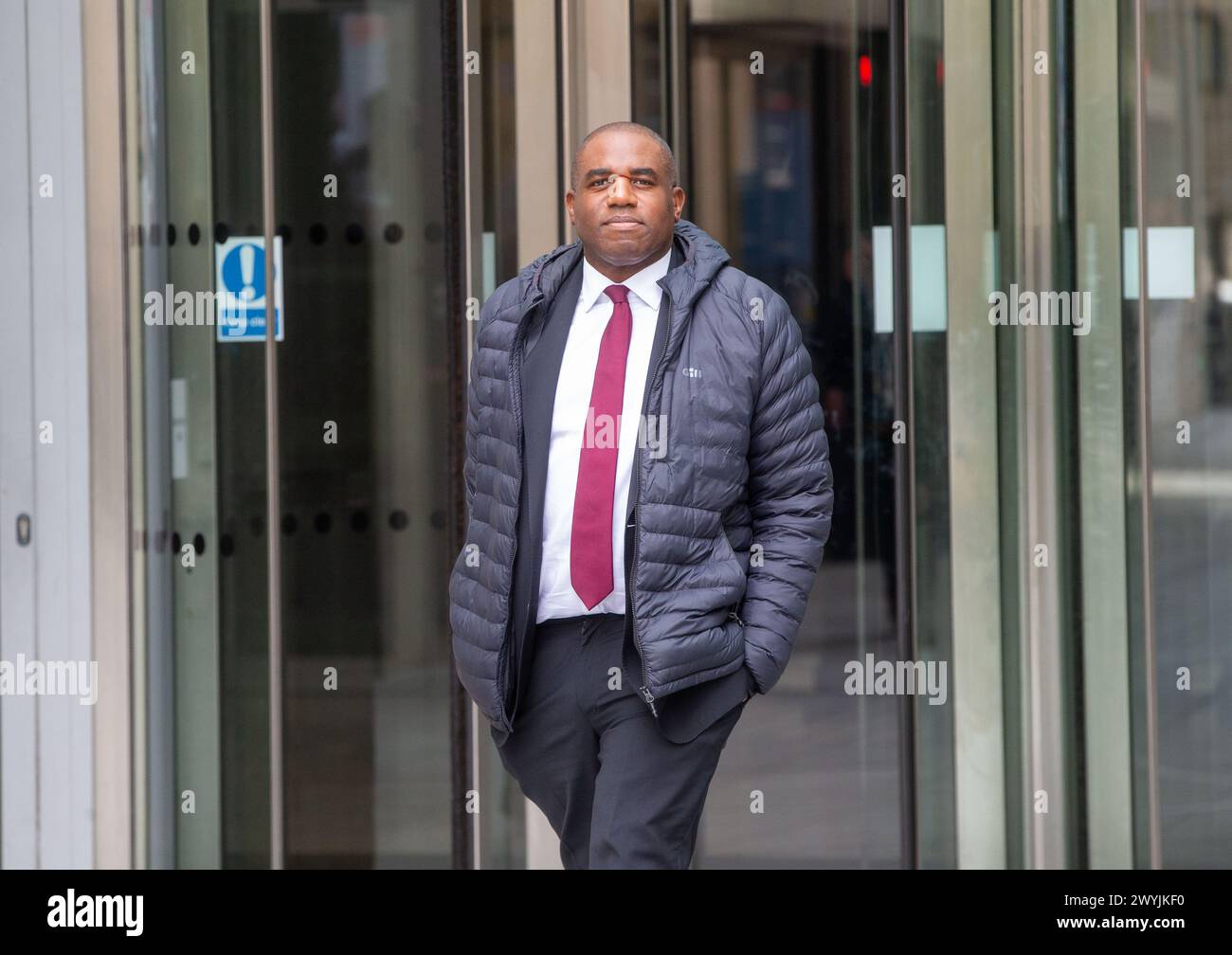 London, England, UK. 7th Apr, 2024. Shadow Foreign Secretary DAVID ...