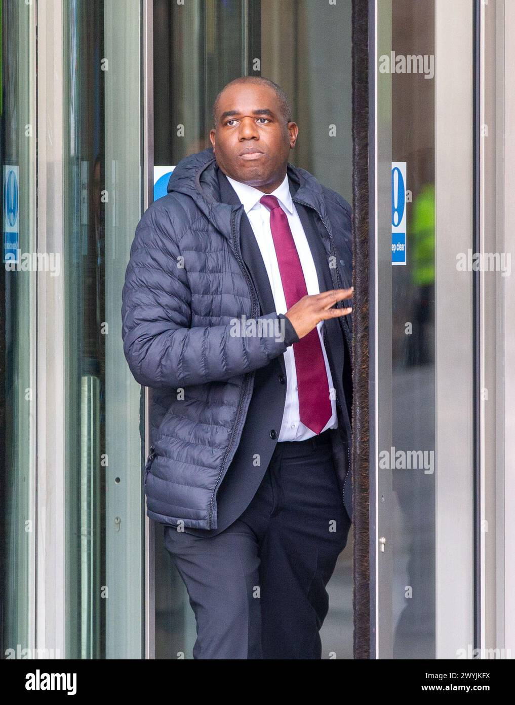 London, England, UK. 7th Apr, 2024. Shadow Foreign Secretary DAVID ...