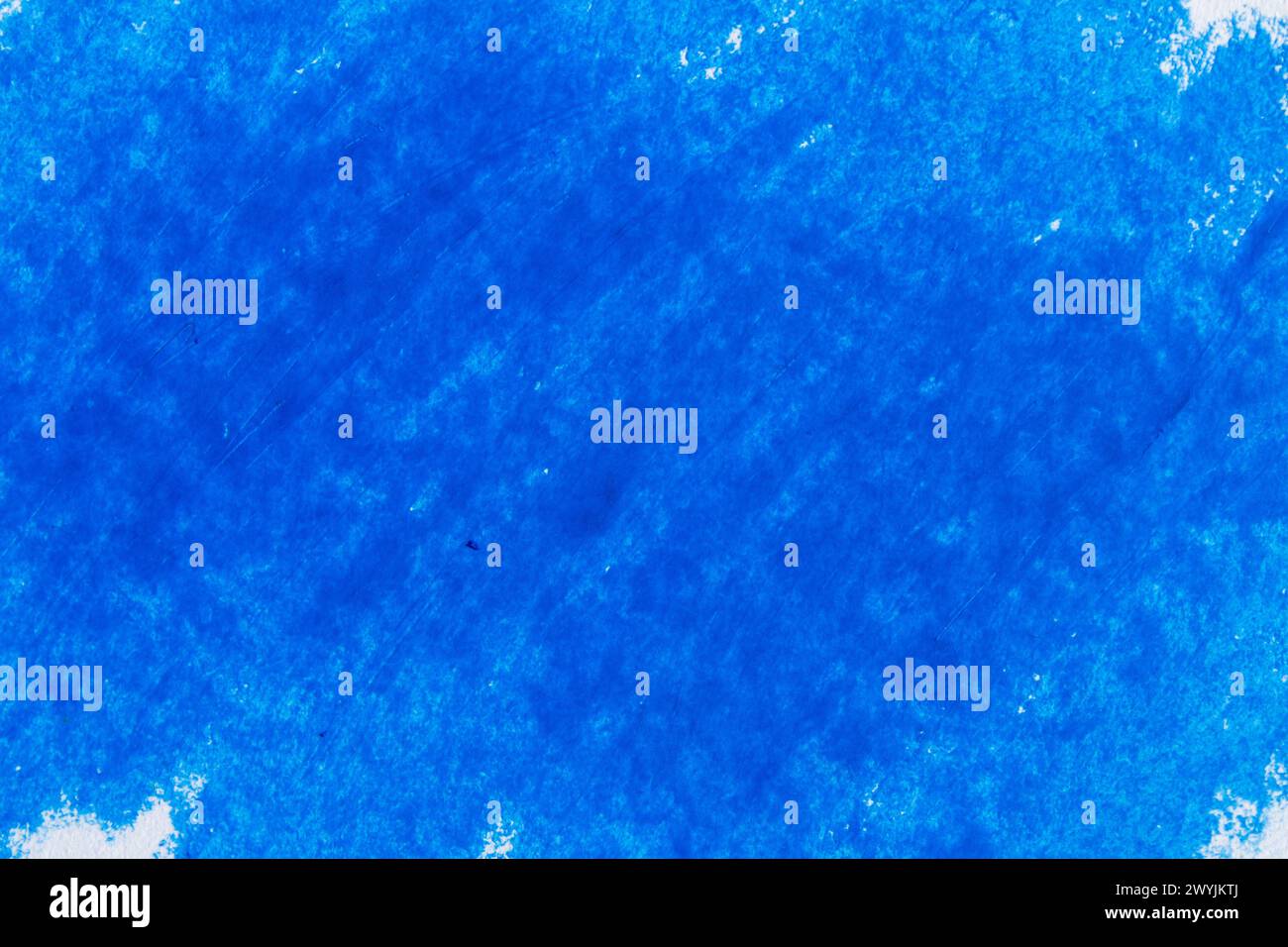 Blue crayon paint texture as background, copy space Stock Photo - Alamy
