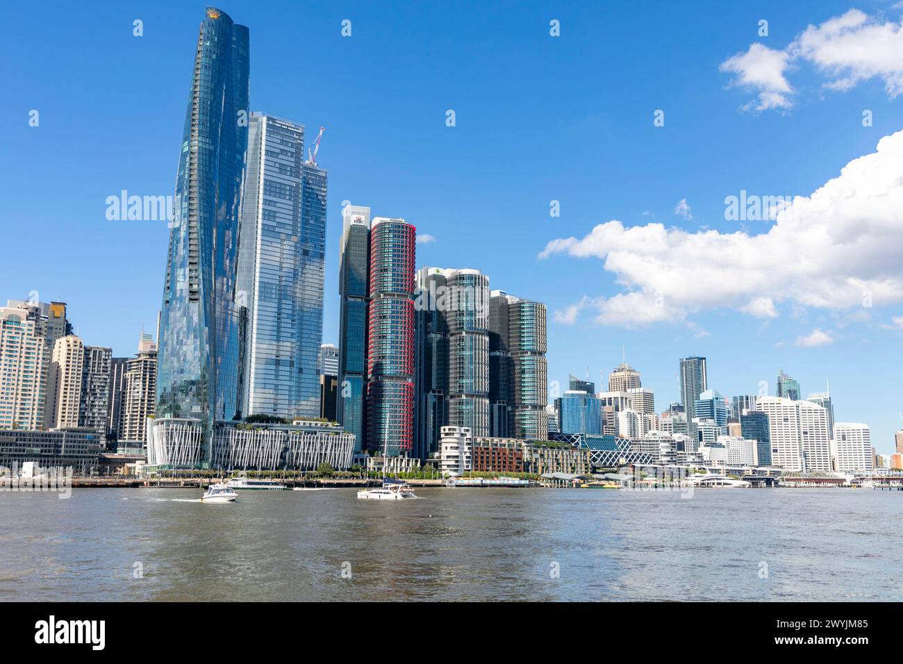 Barangaroo international towers hi-res stock photography and images - Alamy