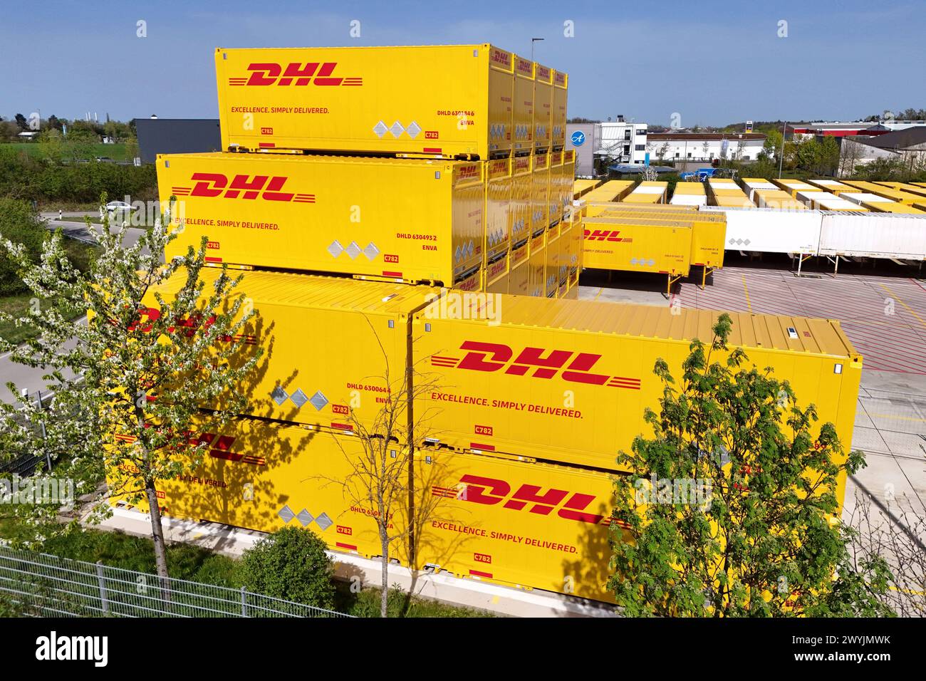 Deutsche Post DHL. Wechselbruecke,Transportbehaelter,Container ...