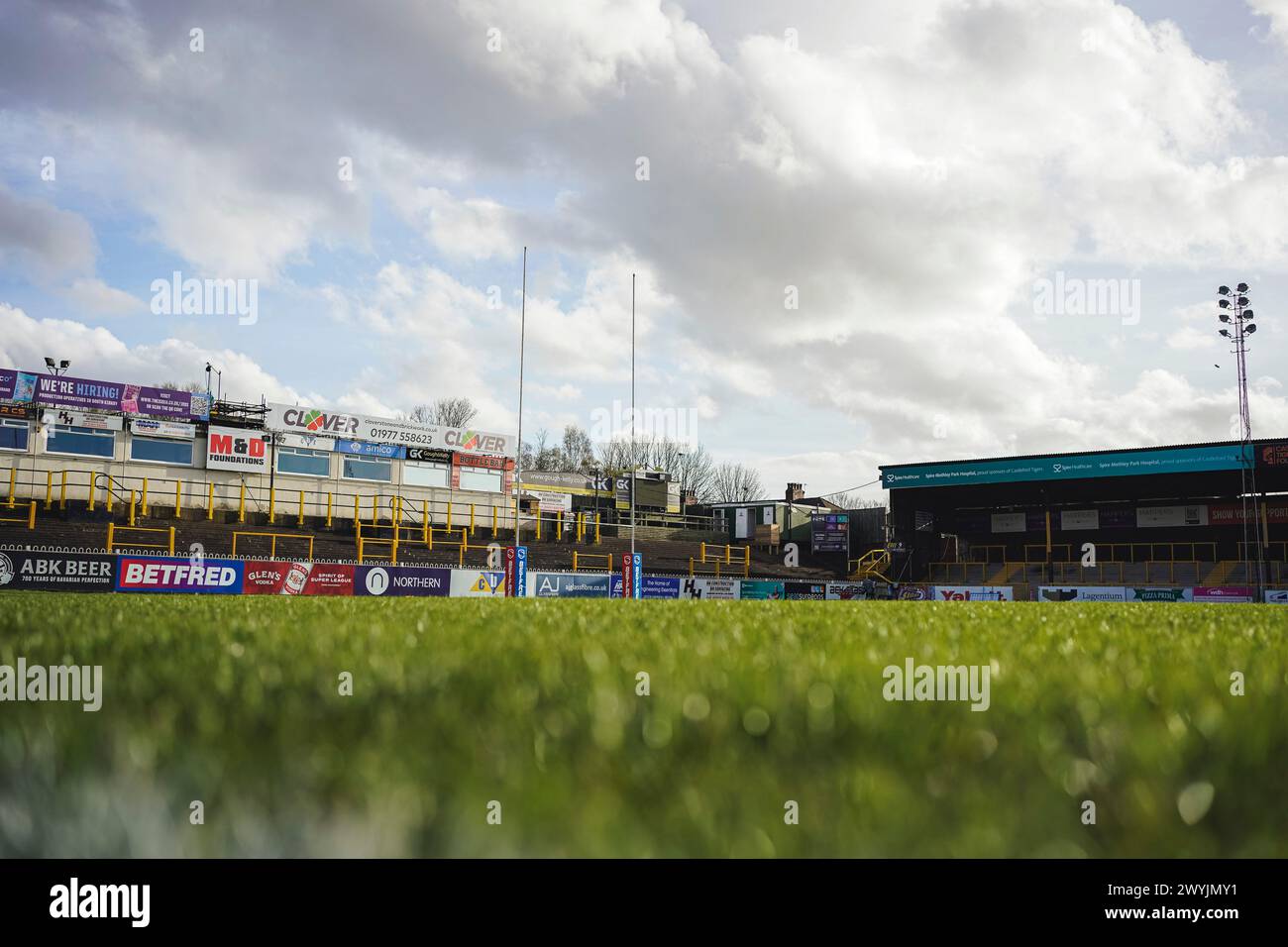Castleford, Yorkshire, UK. 5th April, 2024. Super League Rugby ...