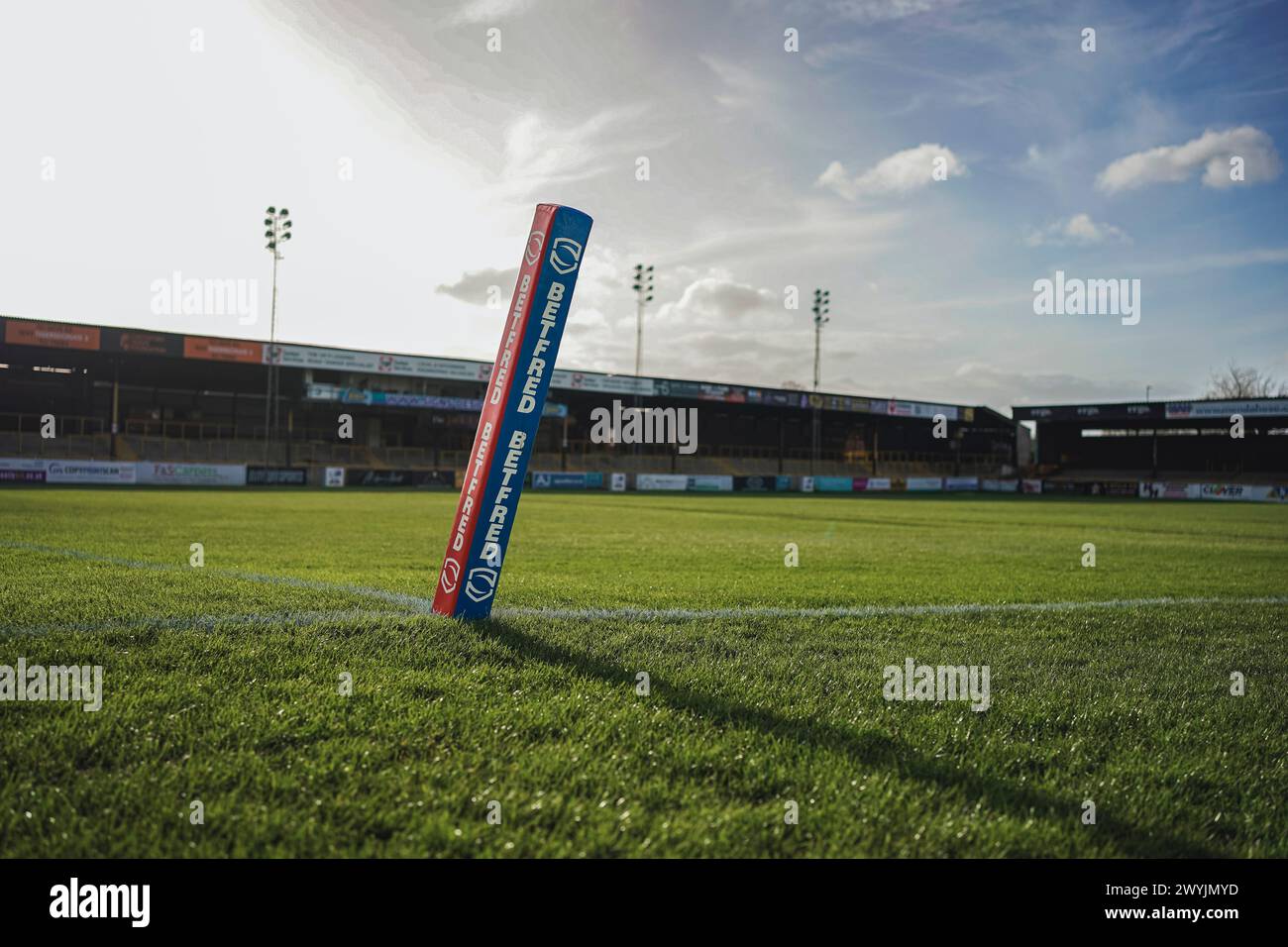 Castleford, Yorkshire, UK. 5th April, 2024. Super League Rugby ...
