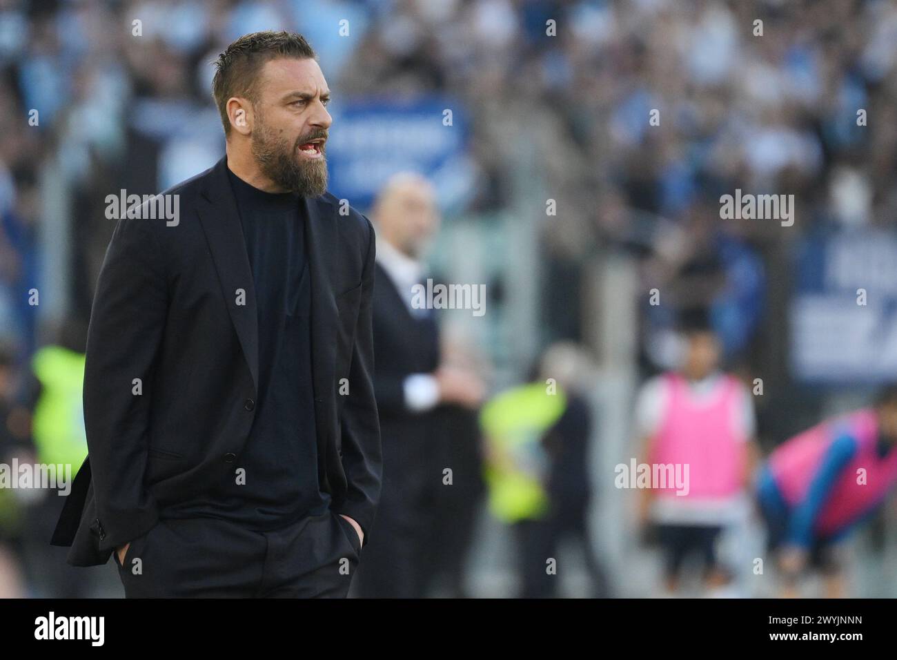 Daniele De Rossi coach of AS Roma during the Serie A football match ...