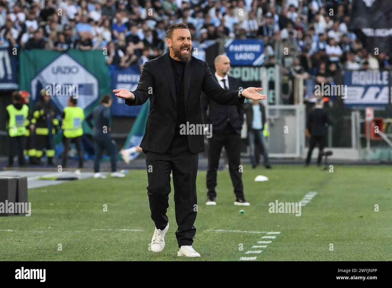 Daniele De Rossi coach of AS Roma during the Serie A football match ...