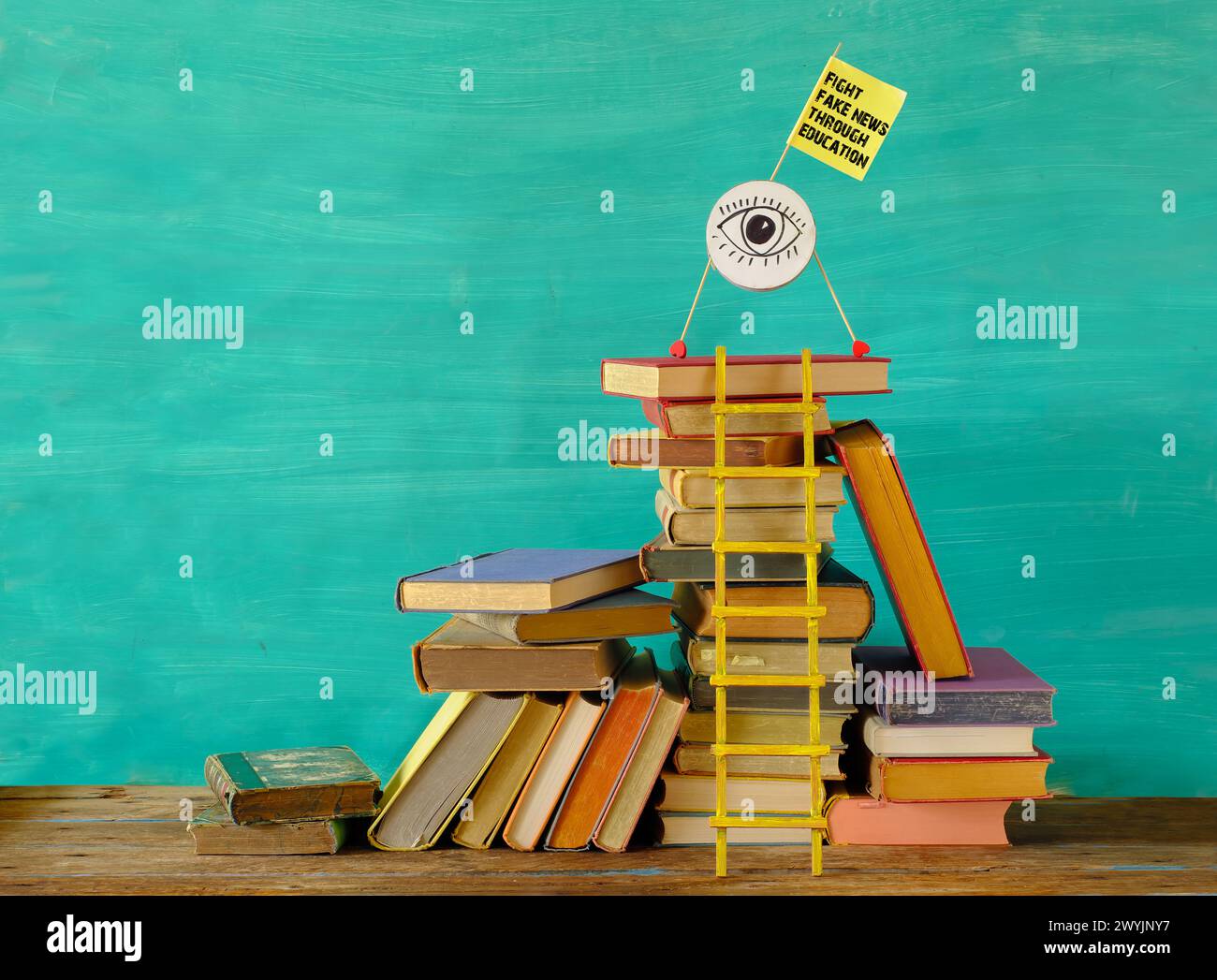 Fight against fake news concept,sign with slogan fight fake news and ...