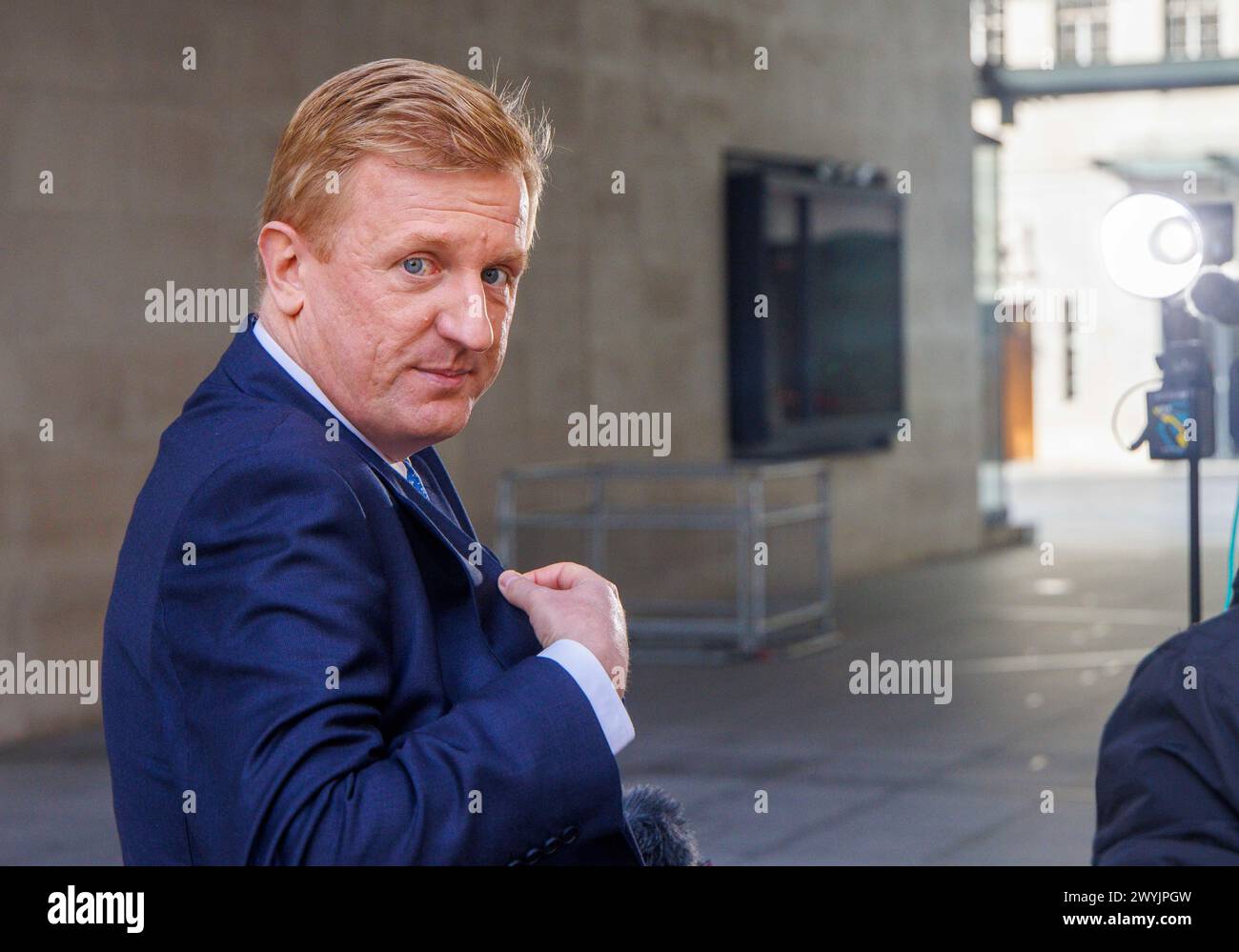 London, UK. 7th Apr, 2024. Oliver Dowden, Deputy Prime Minister, at the ...