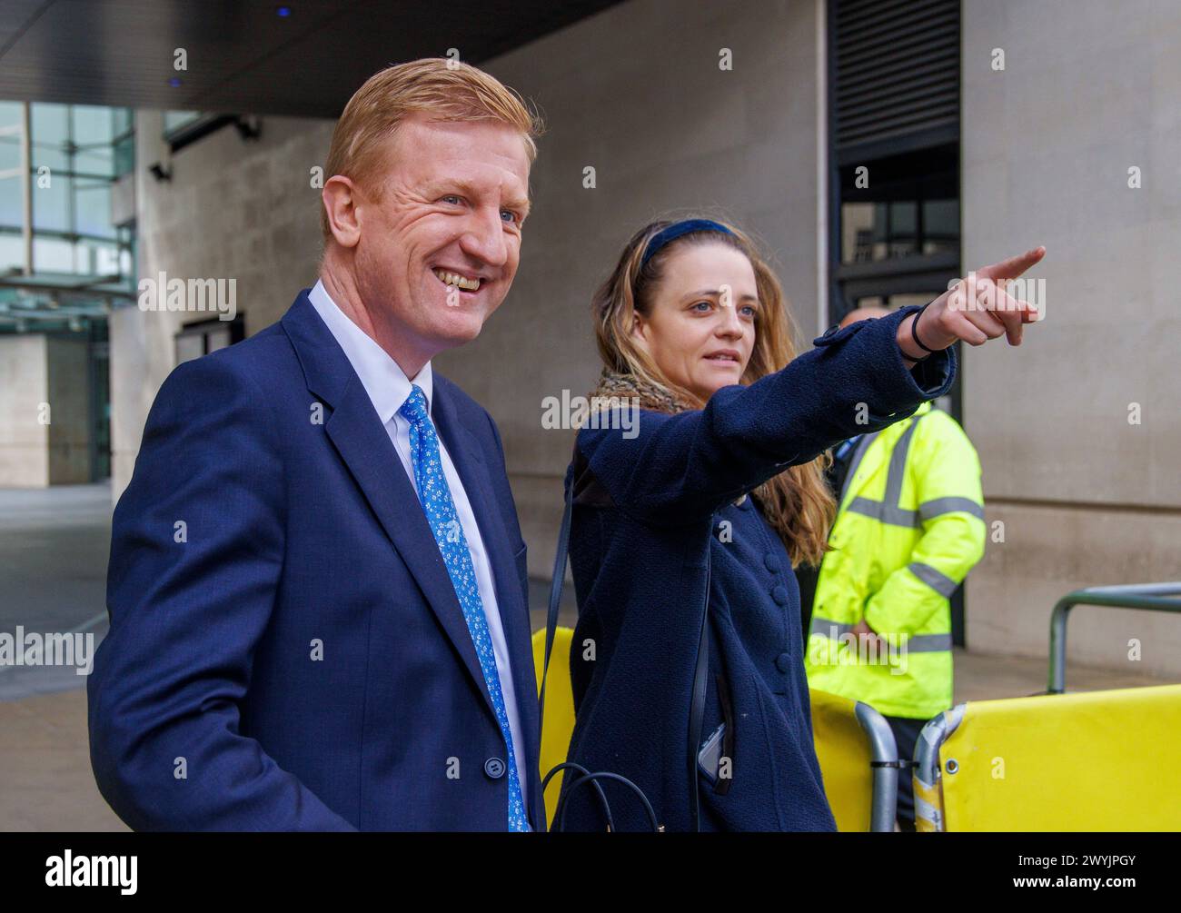 London, UK. 7th Apr, 2024. Oliver Dowden, Deputy Prime Minister, at the ...