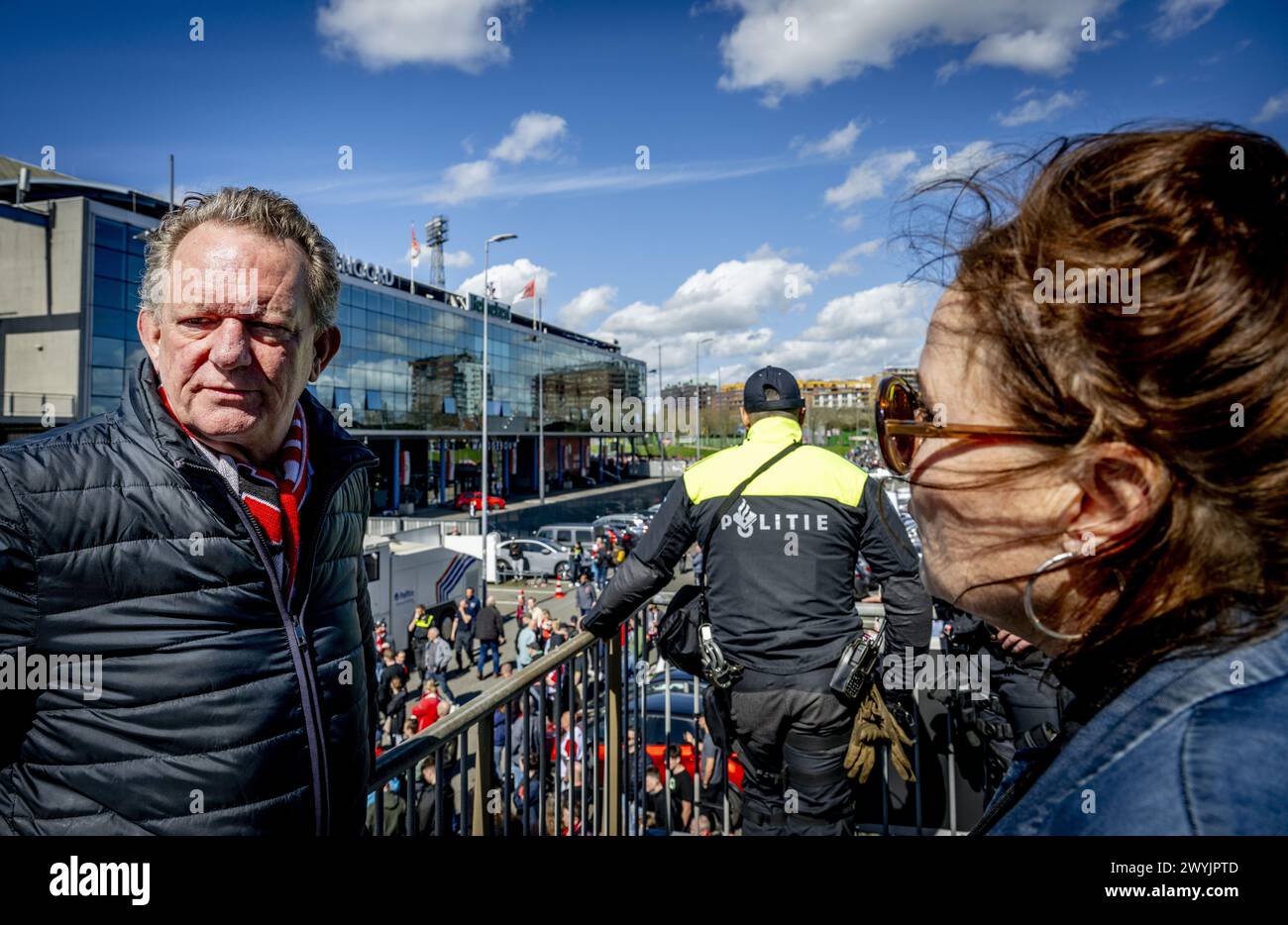 ROTTERDAM - Police chief Fred Westerbeke at De Kuip stadium prior to ...