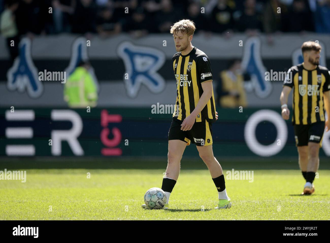 ARNHEM - Andy Visser of Vitesse during the Dutch Eredivisie match ...