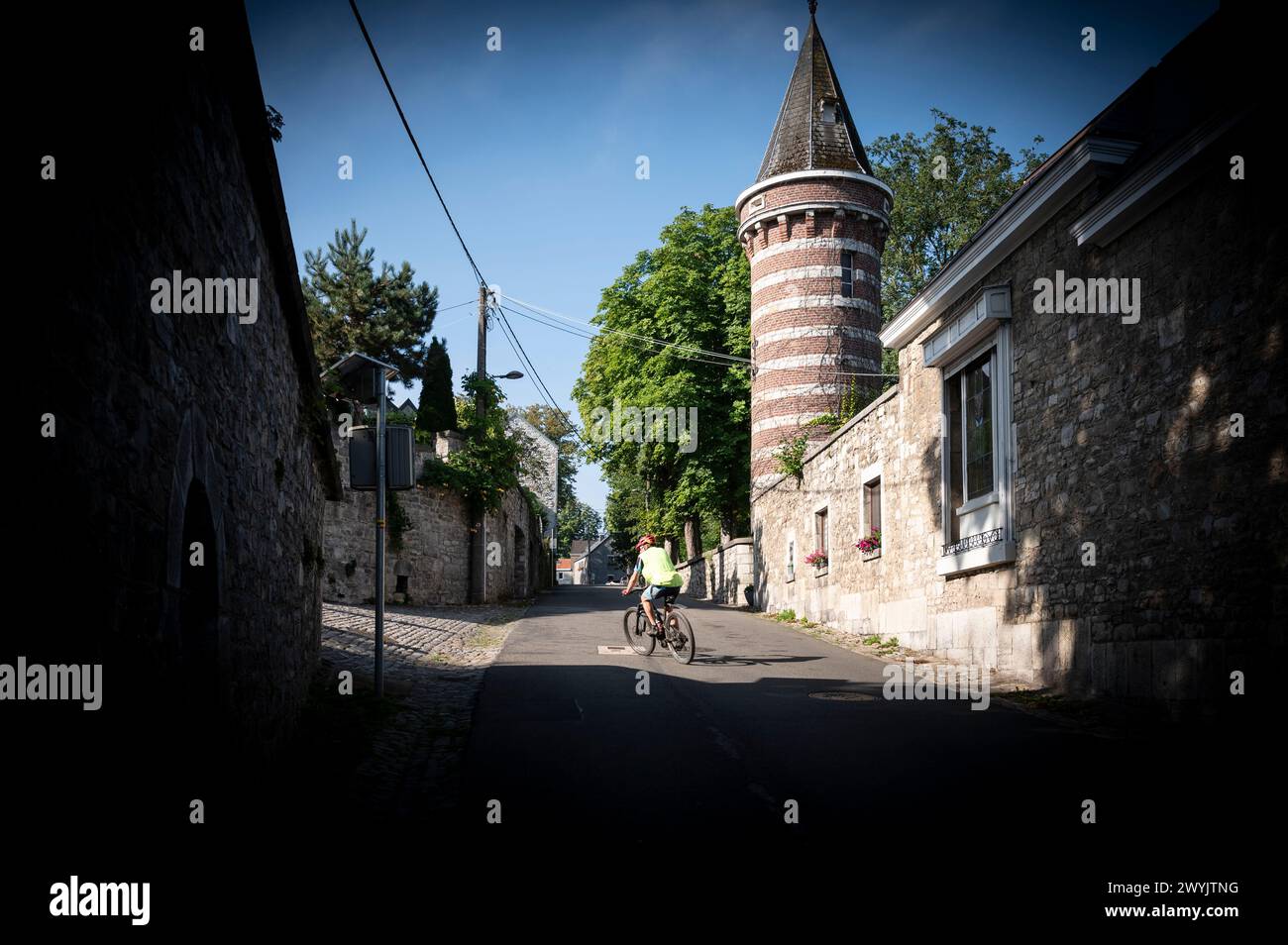 Belgique, Wallonie, village de Limbourg classé un des plus Beaux ...